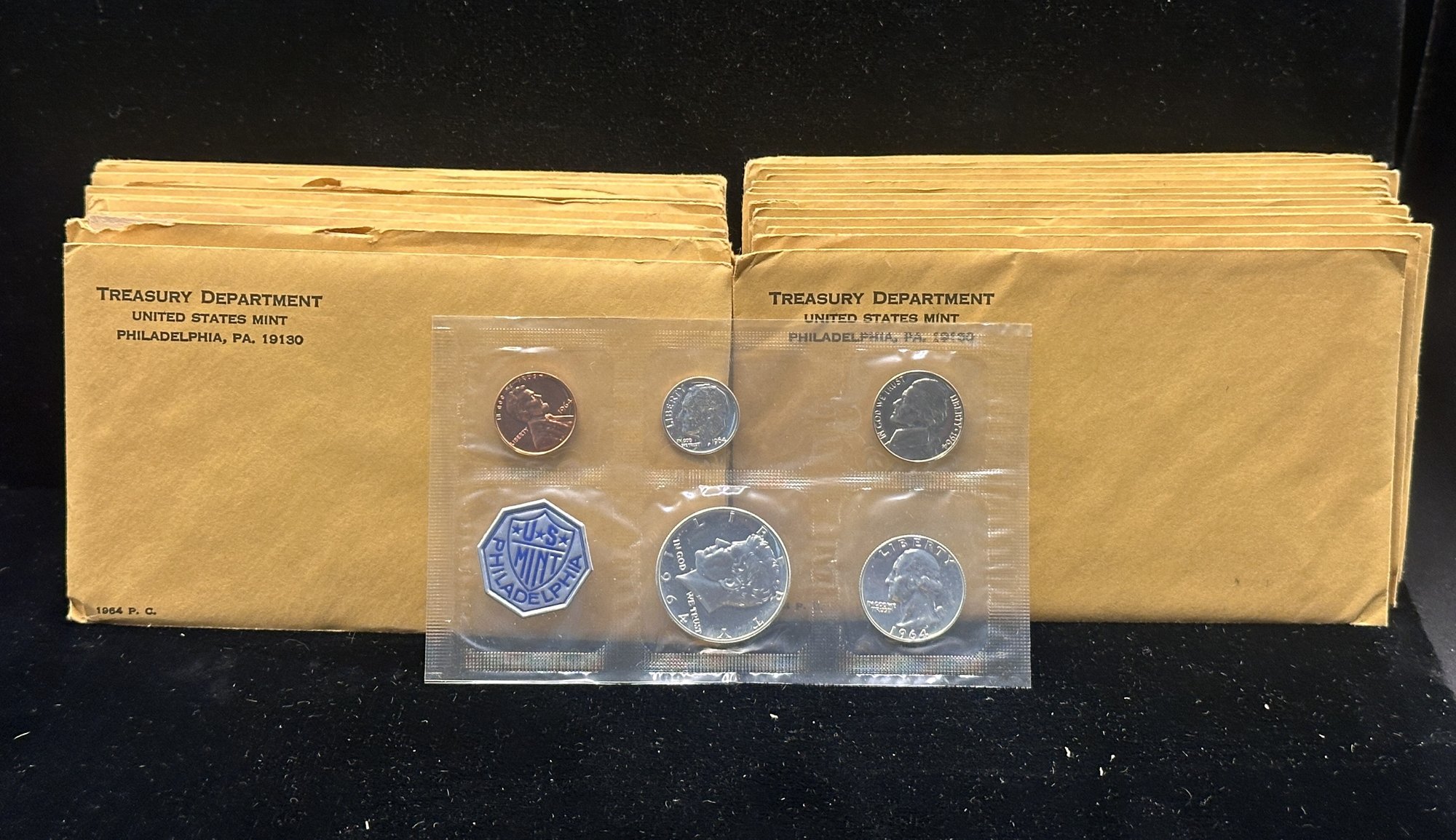 25 Sets Of 1964 US Proof Coins- Philadelphia Mint #70979 | Auctionninja.com