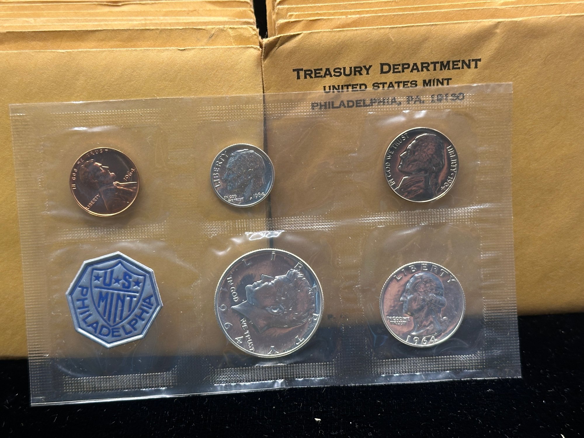 25 Sets Of 1964 US Proof Coins- Philadelphia Mint #70979 | Auctionninja.com