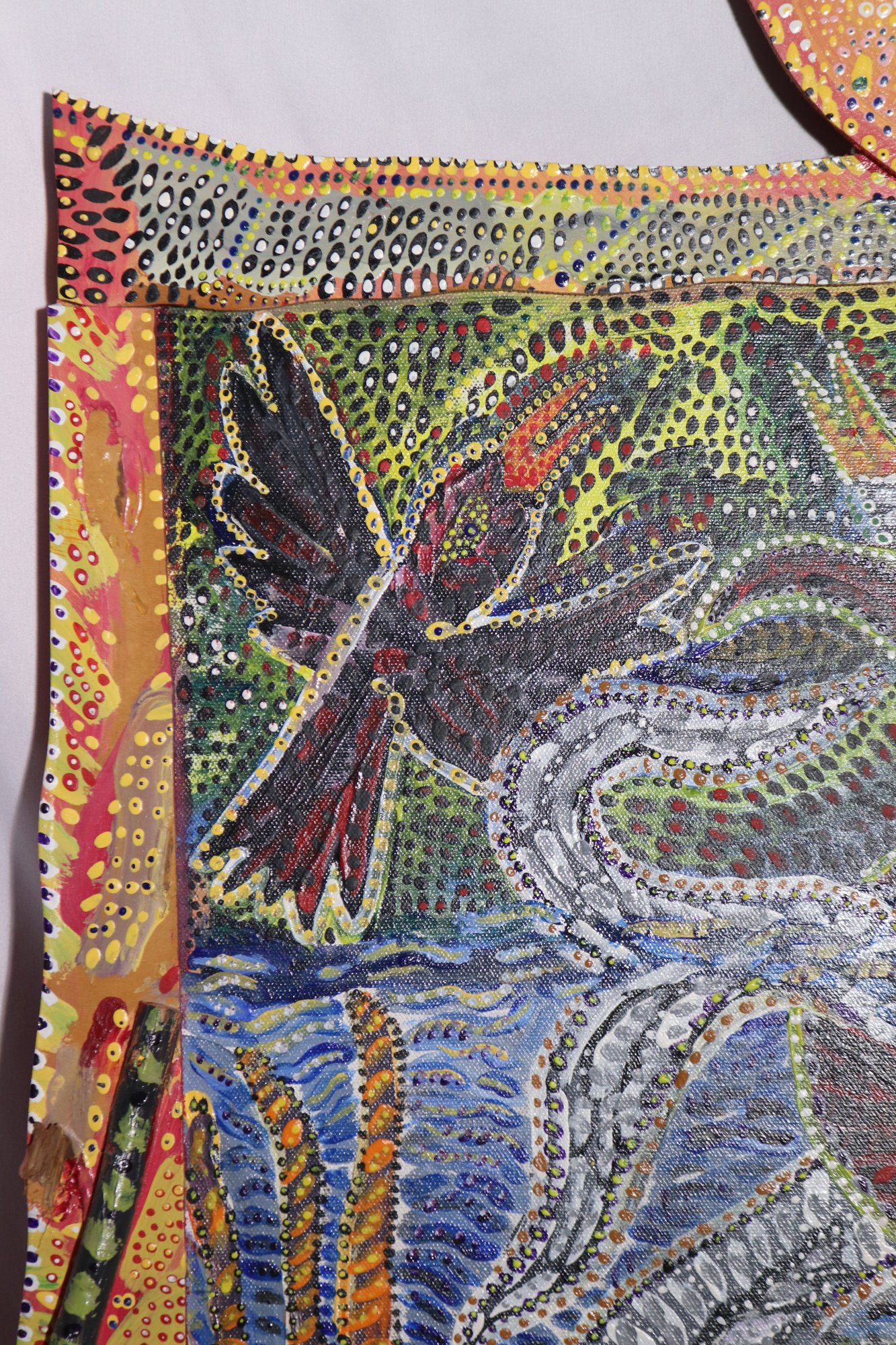 Peter Loose American Folk, Painted Primitive Artwork W Hand Painted ...