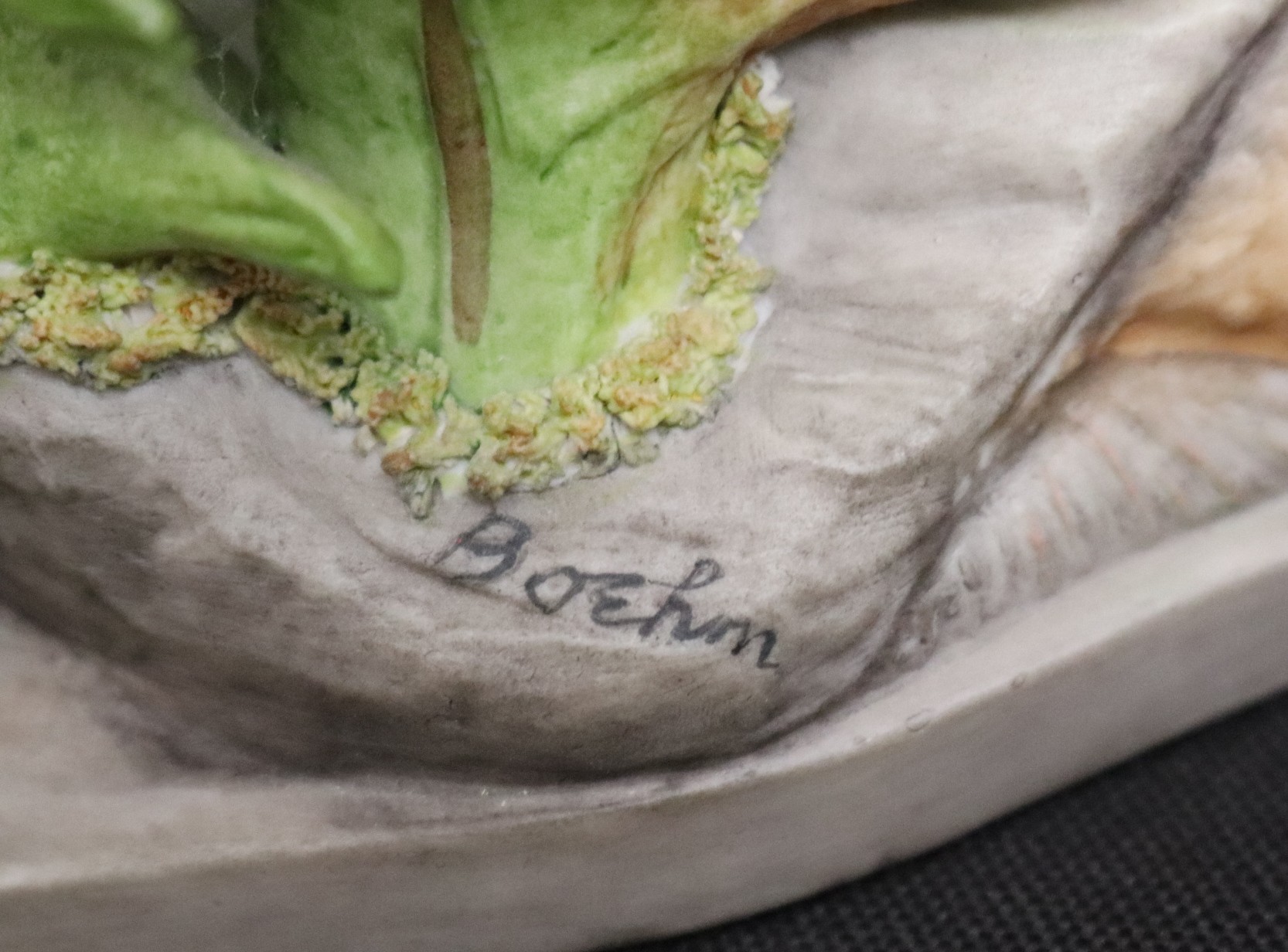 Boehm Limited Edition Northern Water Thrush Hand Painted Porcelain Bird ...