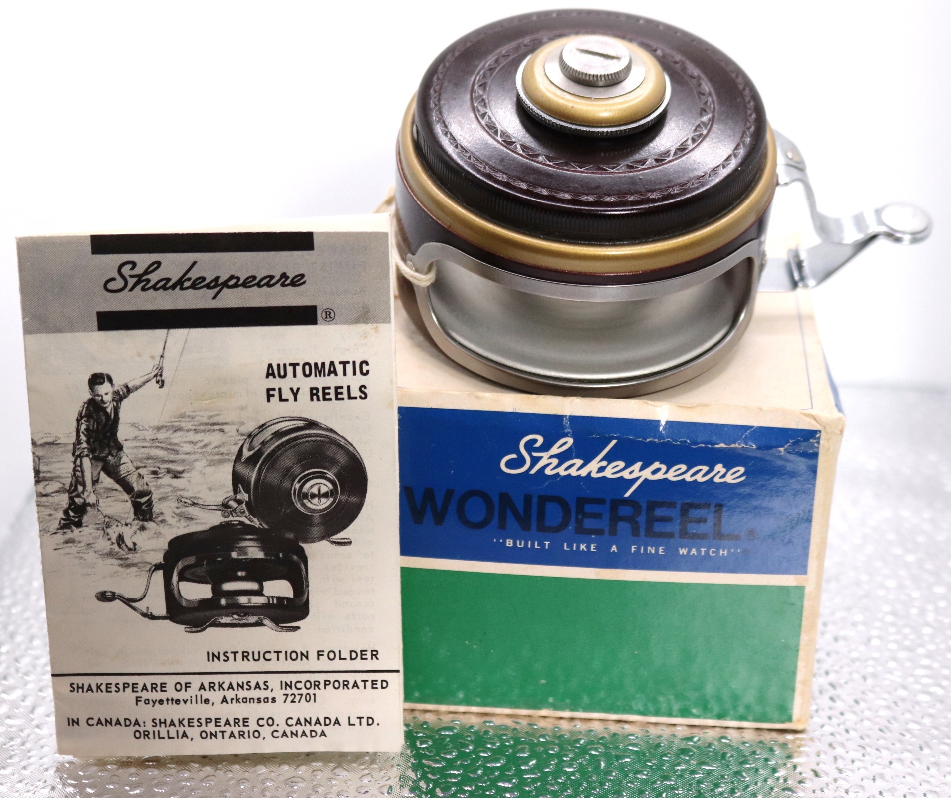 Shakespeare Silent Tru Art Automatic No, 1837 Model EC Made In USA With ...