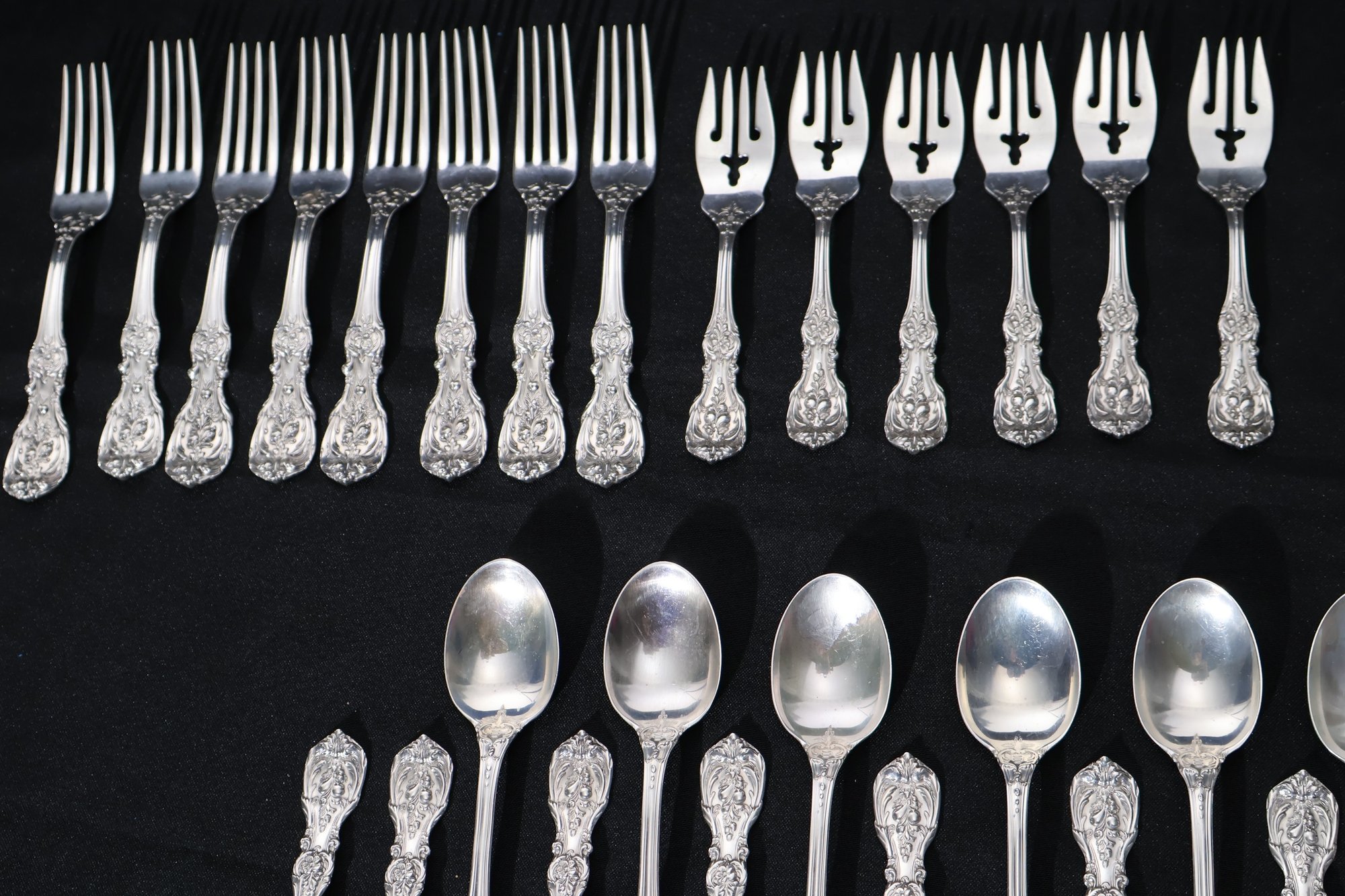 Sterling Silver Coveted Reed & Barton Francis 1st Partial Flatware Set ...