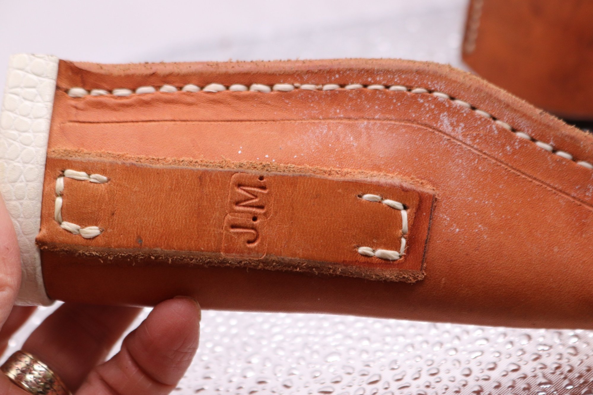 Leather Knife Sheaths As Pictured Include JM #59450 | Auctionninja.com