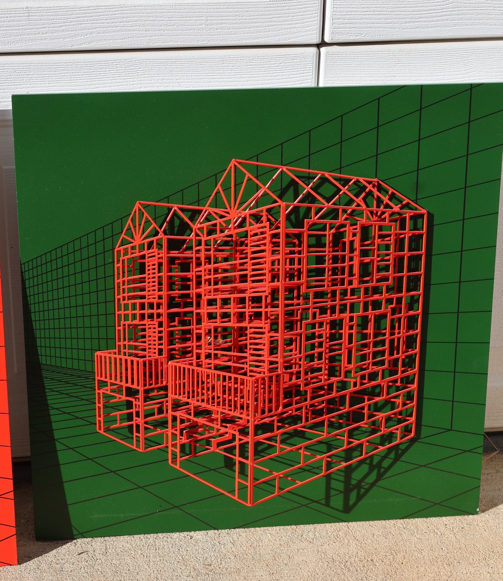 Pair Of Kim ByungJoo Ambiguous Wall II Three Dimensional Sculptural ...