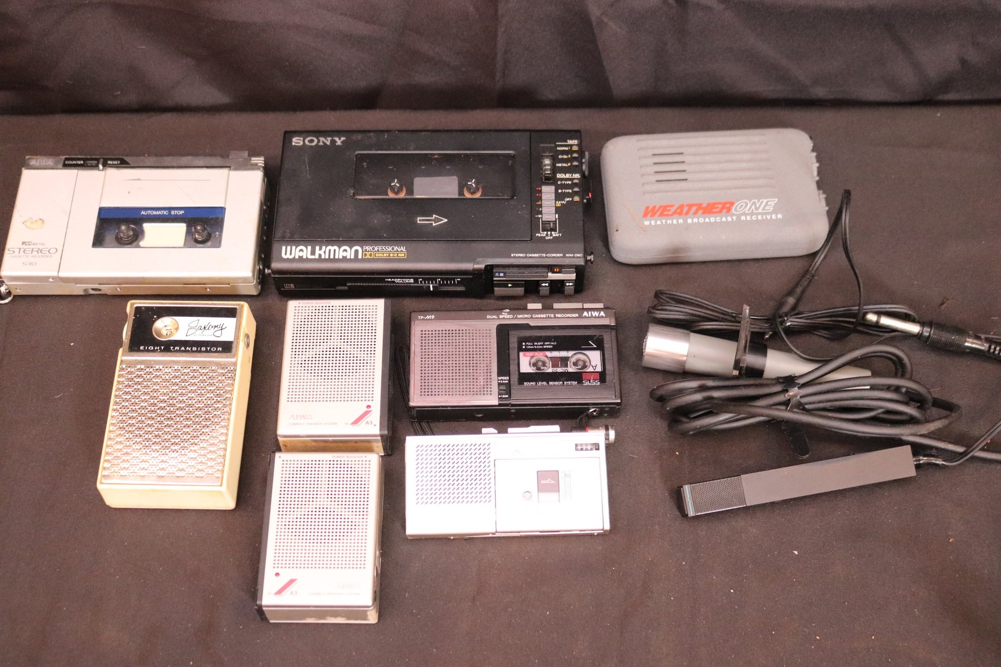 Aiwa Metal Stereo Cassette Recorder S30, Sony Stereo Cassette-Corder WM ...
