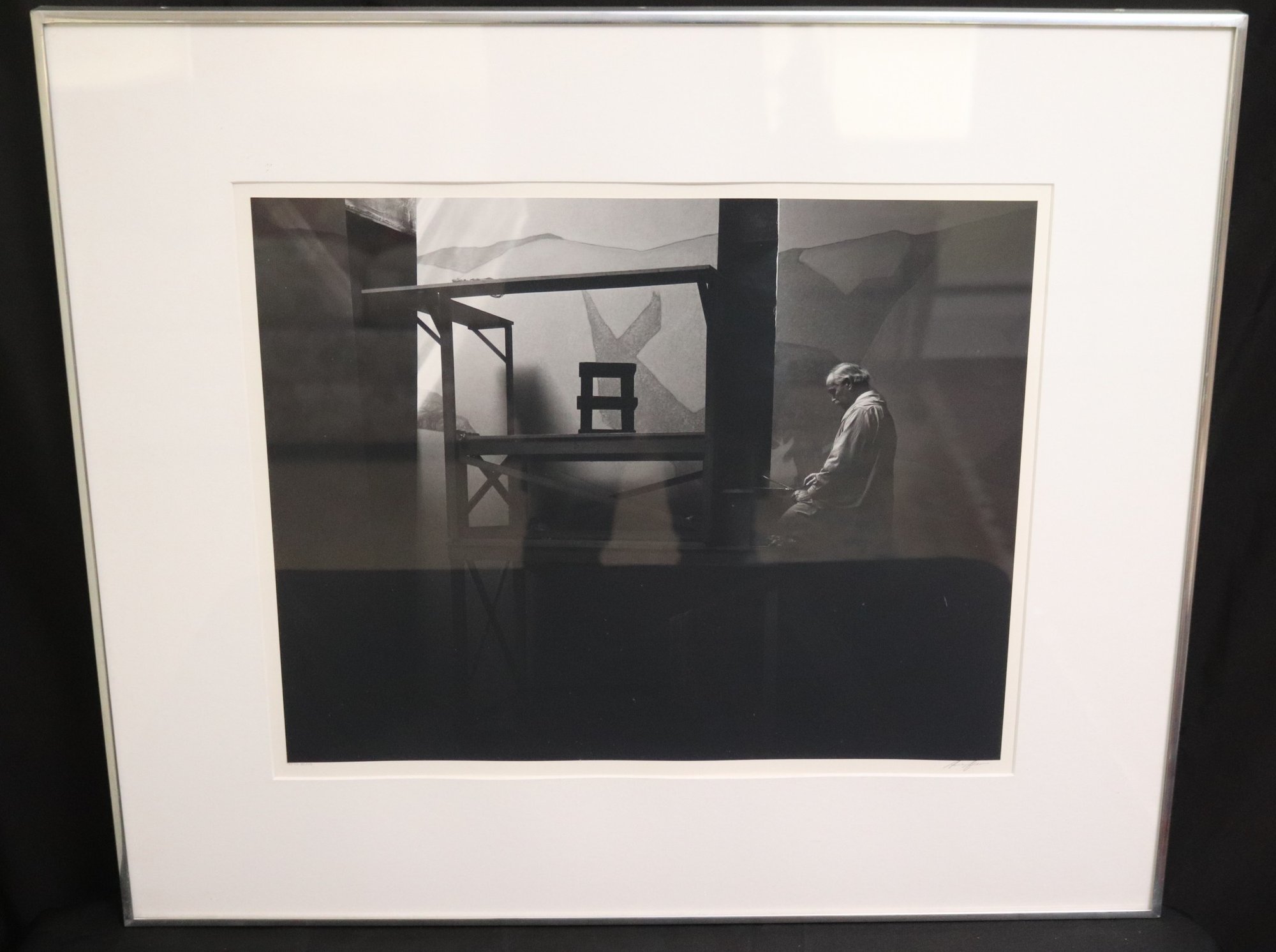 Gottardo Piazzoni In His Studio, San Francisco, California Photograph ...