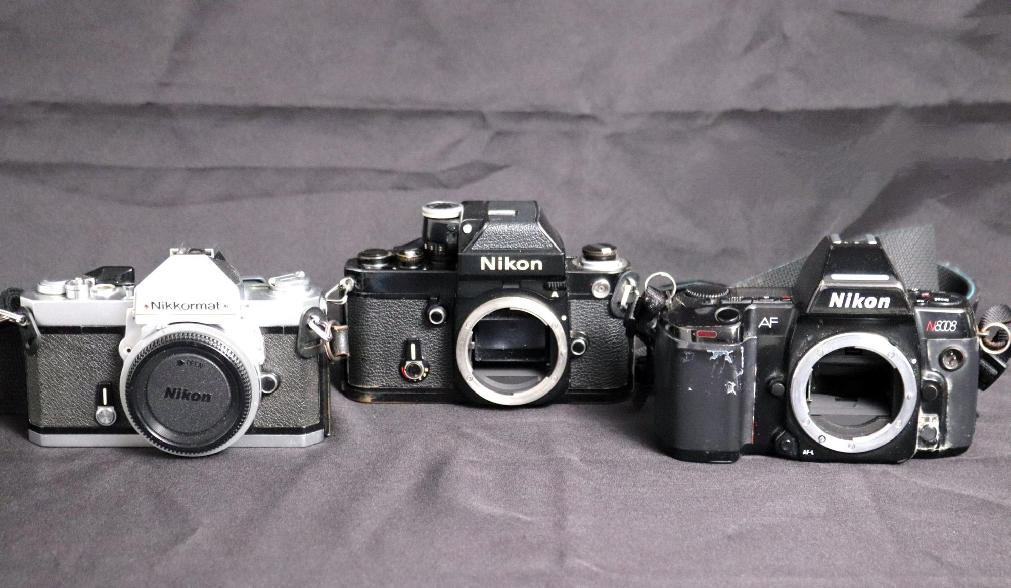 3 Vintage Nikon Cameras #62166 | Auctionninja.com