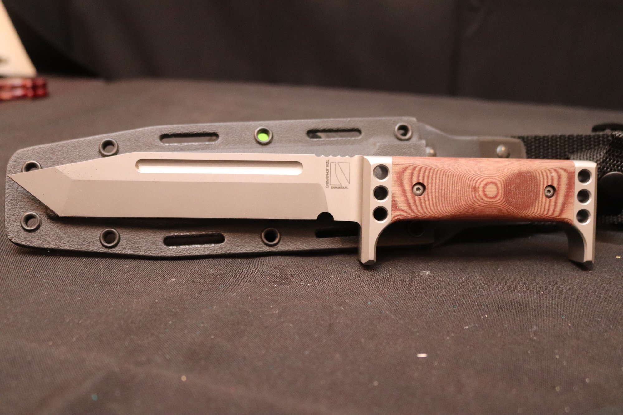 Tom Johanning USA Tac 11 Survival Knife Approx. 11 Inches Long With ...