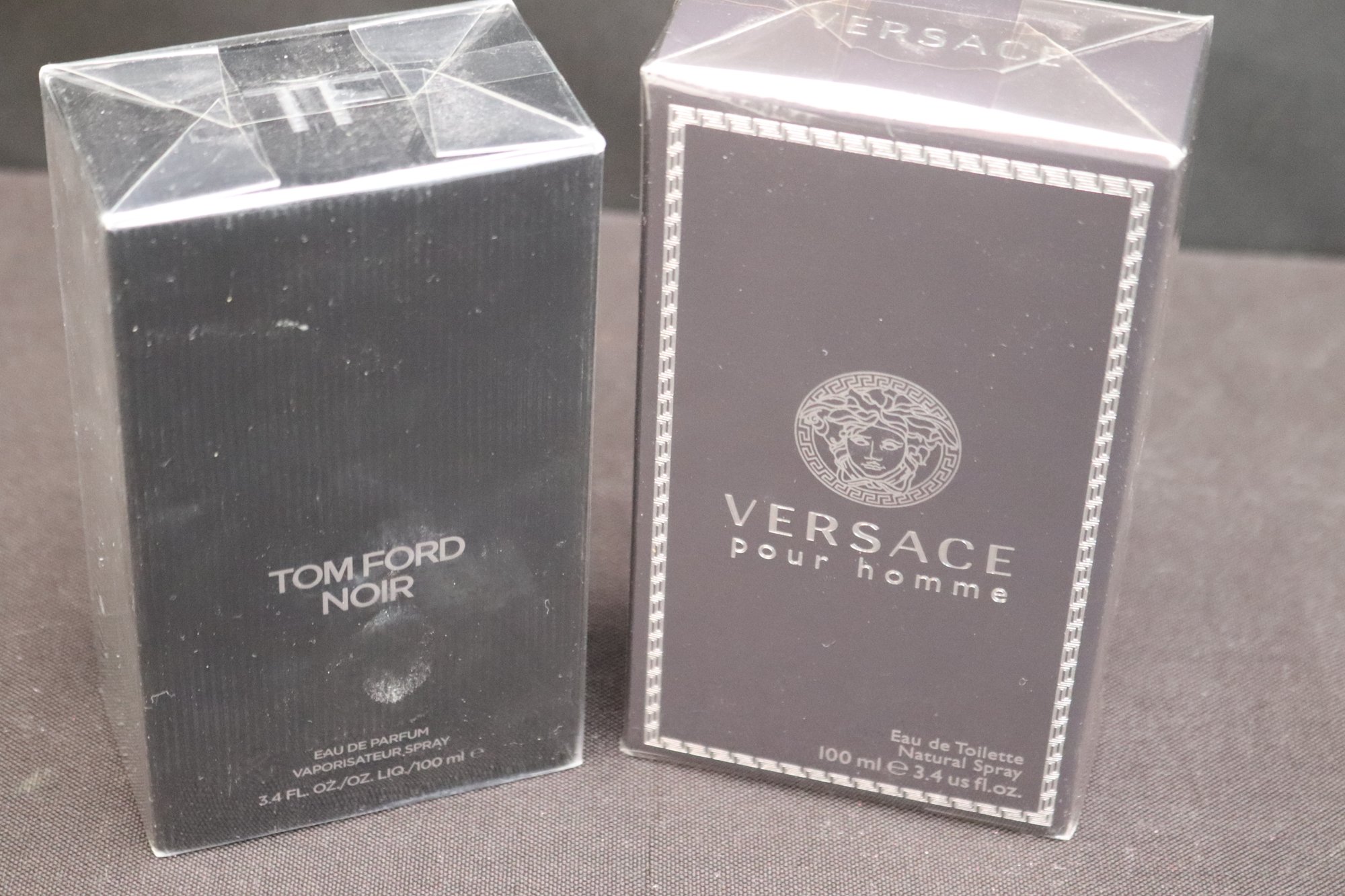 Versace For Men 100 ML And Tom Ford Noir 100 ML Unopened, Like New ...