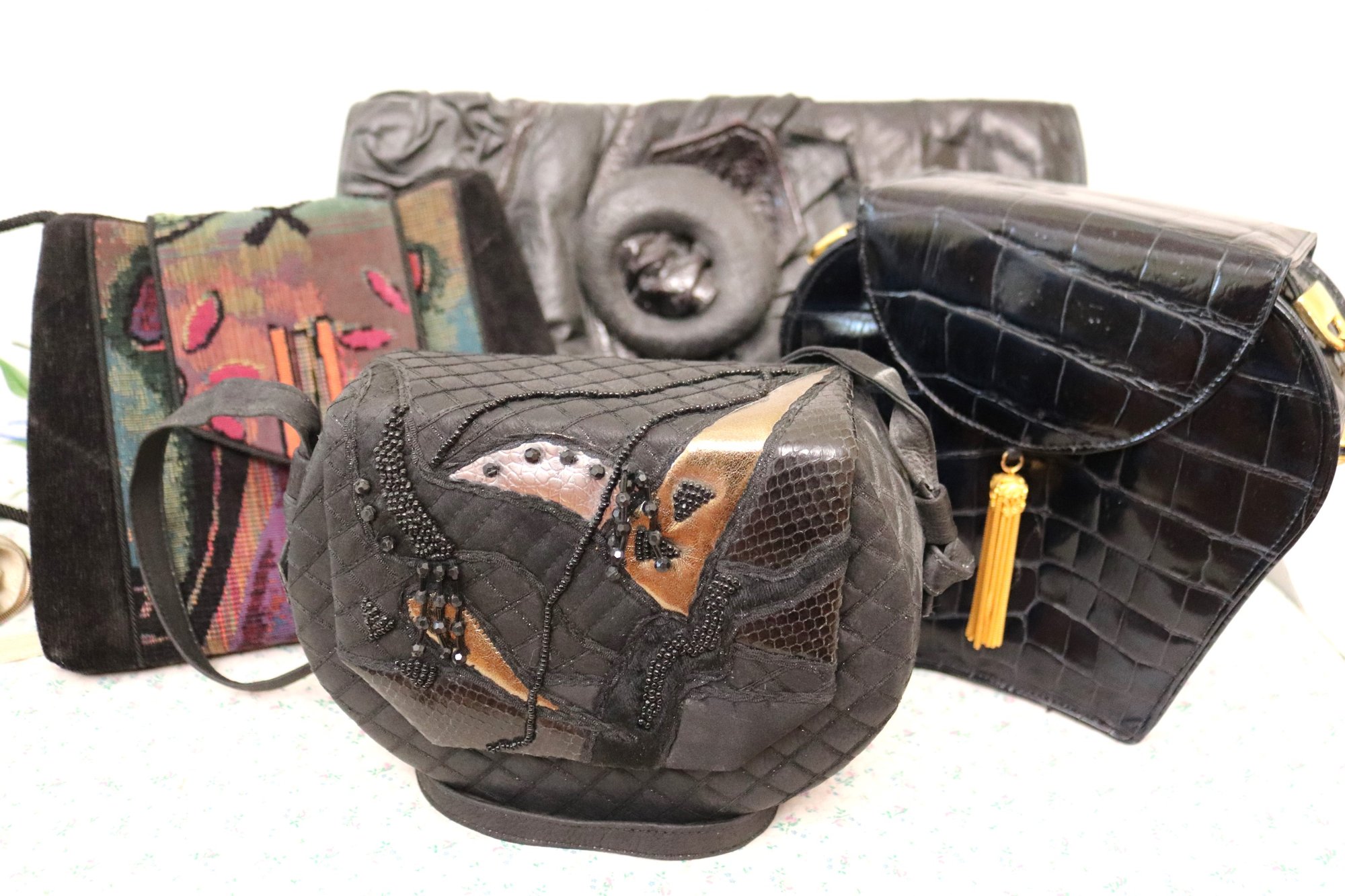 Womens Handbags Including L. ONeill Design, Vintage Lusha/Protass ...