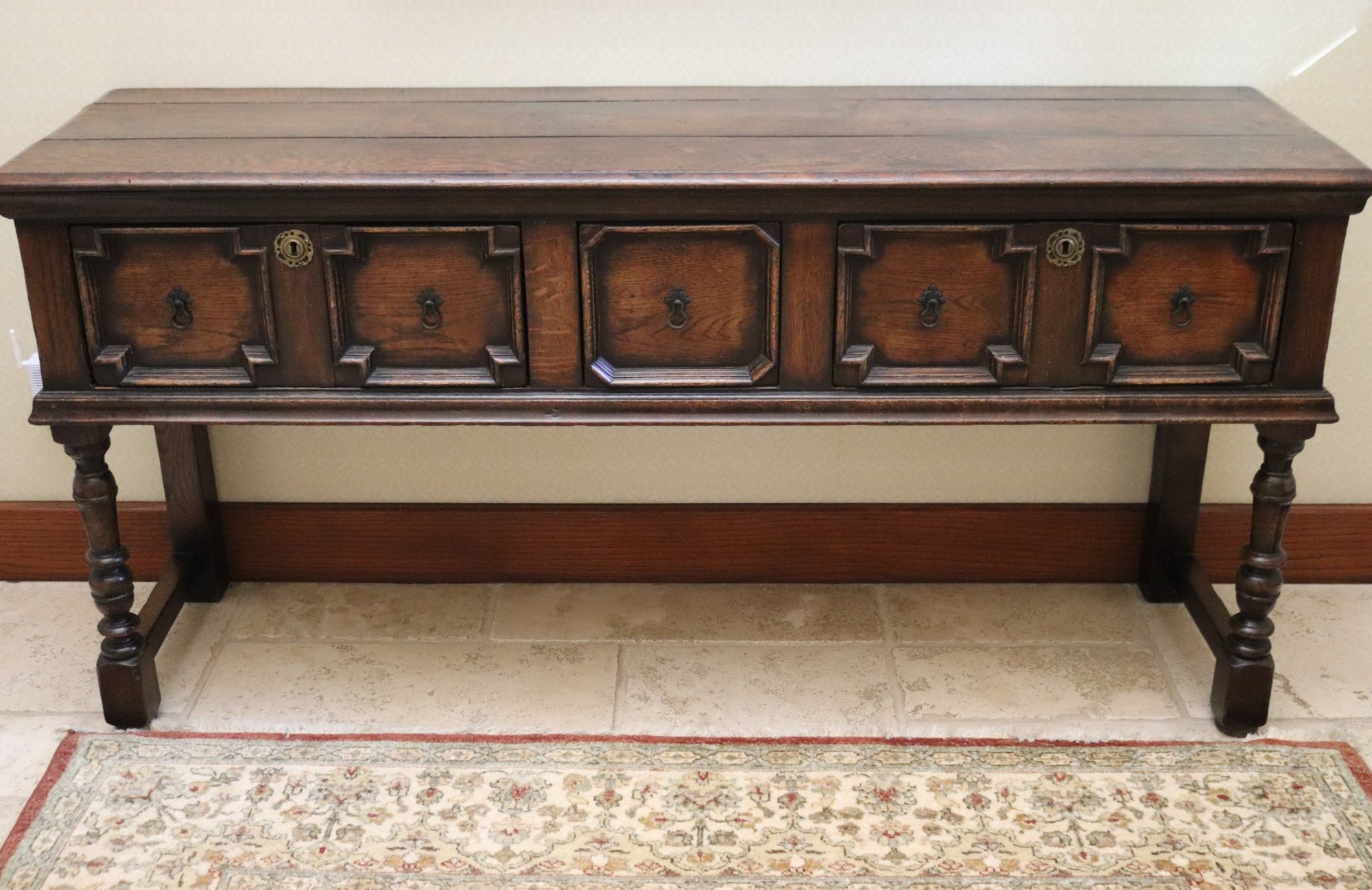 Elijah Slocum Fine Handmade English Furniture Jacobean Style Sideboard ...