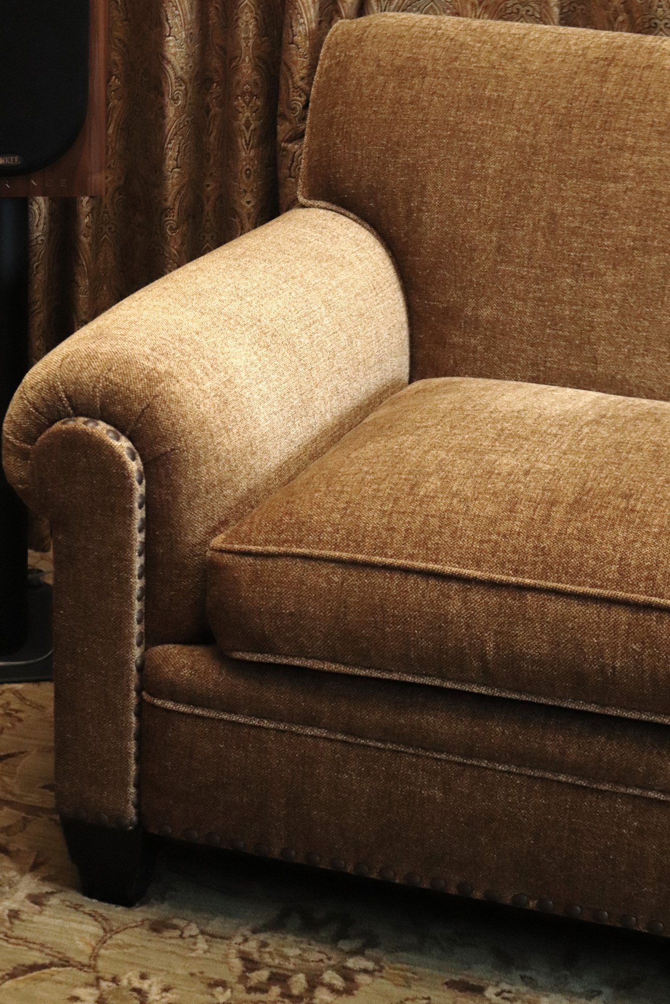 Contemporary Style Brown Sofa #53486 | Auctionninja.com