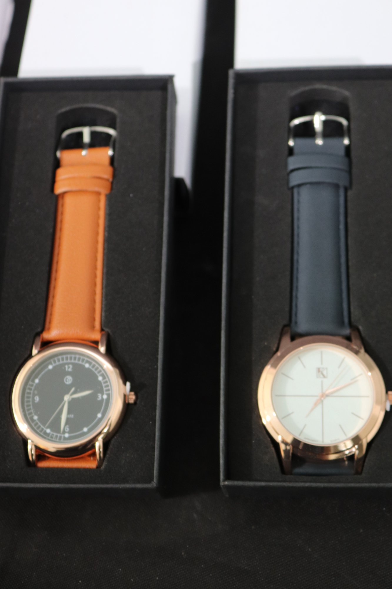 4 Mens Stainless Steel Quartz Watches Like New With Box #56094 ...