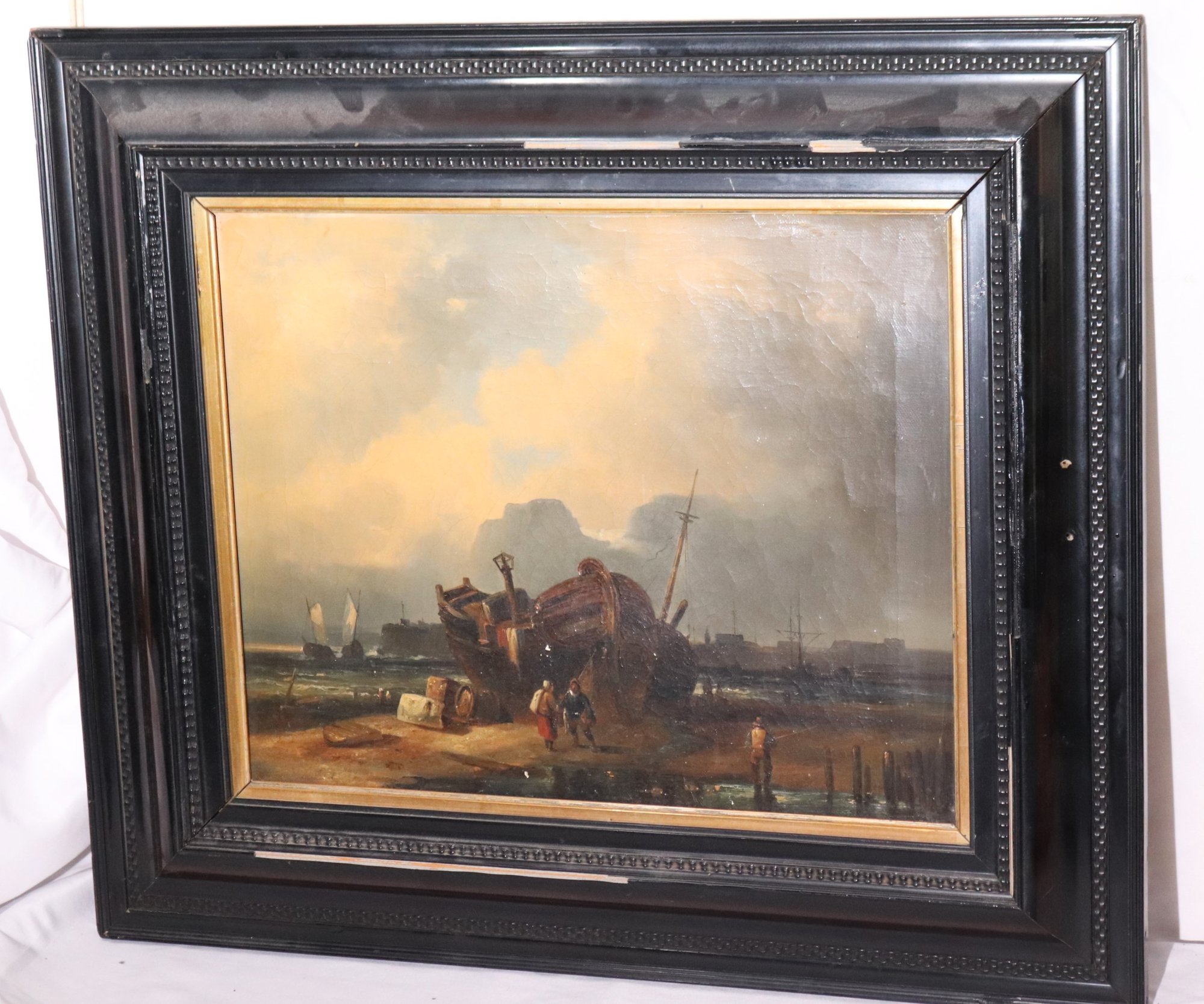Antique Painting Attributed To Theodore Verhas 1812-1872 #51117 ...