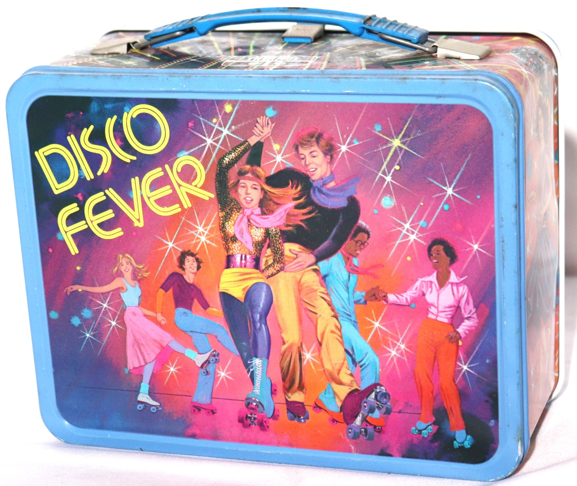 Vintage Disco Fever Lunch Box With Thermos And Paperwork #51138 ...