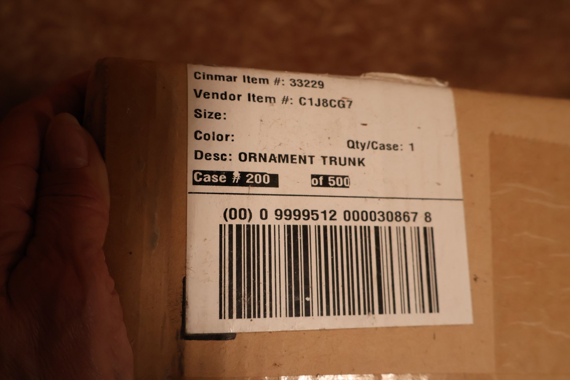 Frontgate Ornament Trunk - Unopened Box #68458 | Auctionninja.com