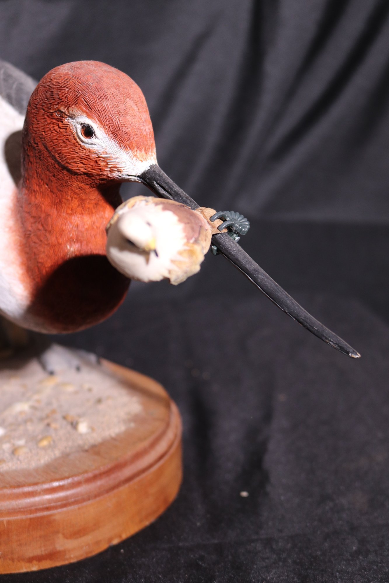 Joseph G Mann Hand Painted/carved Wood American Avocet Wildlife Art ...