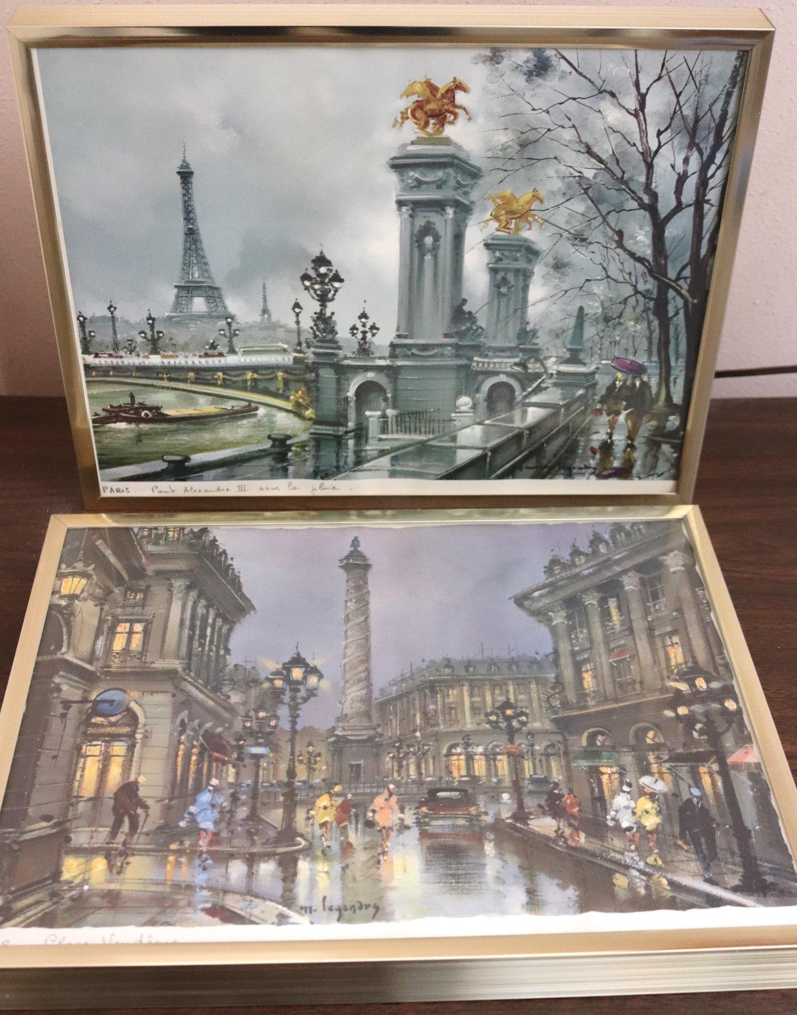 Framed Prints Of Paris By Maurice Legendre Including Paris Place ...