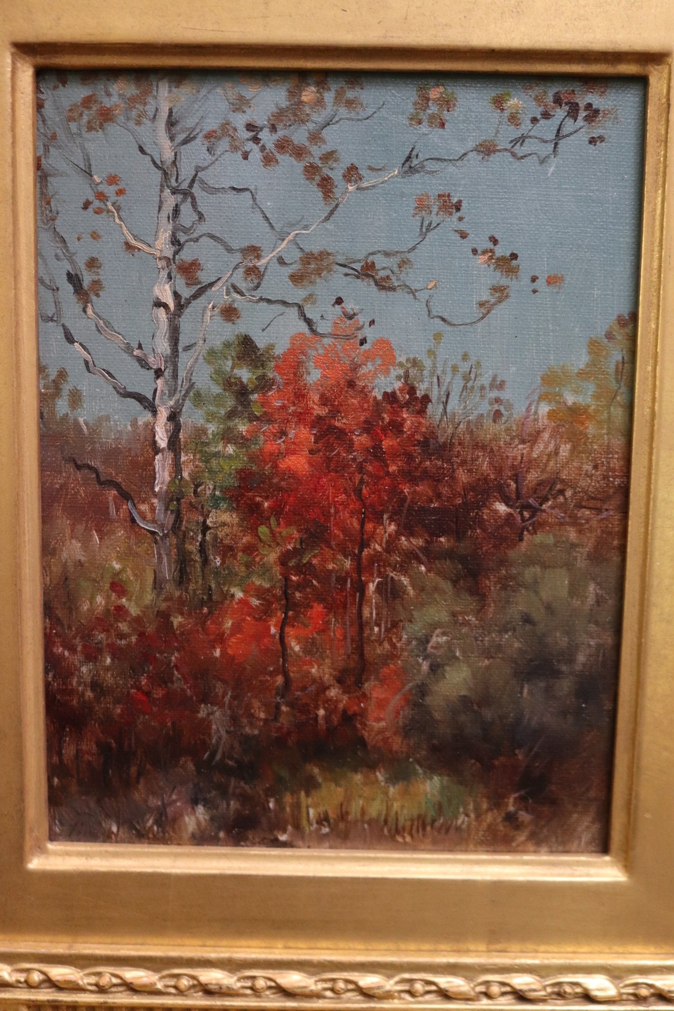 Autumn Landscape By American Artist, Frank Russell Green NYC (1856-1940 ...