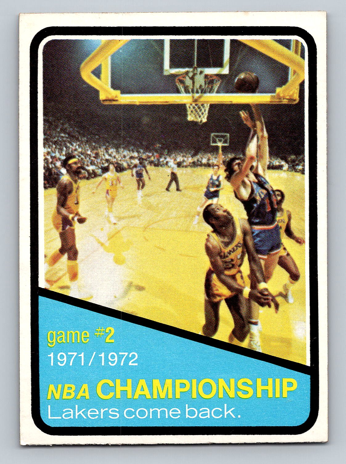 1972 Topps NBA Championship Baskestball Card EX-MT #26180 ...