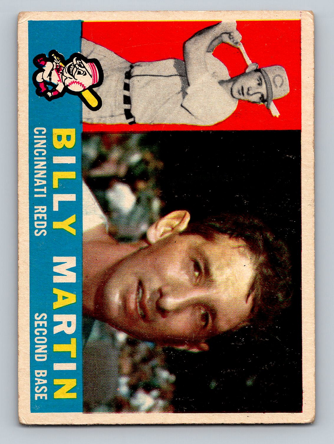 1960 Topps Billy Martin Baseball Card VG #13381 | Auctionninja.com