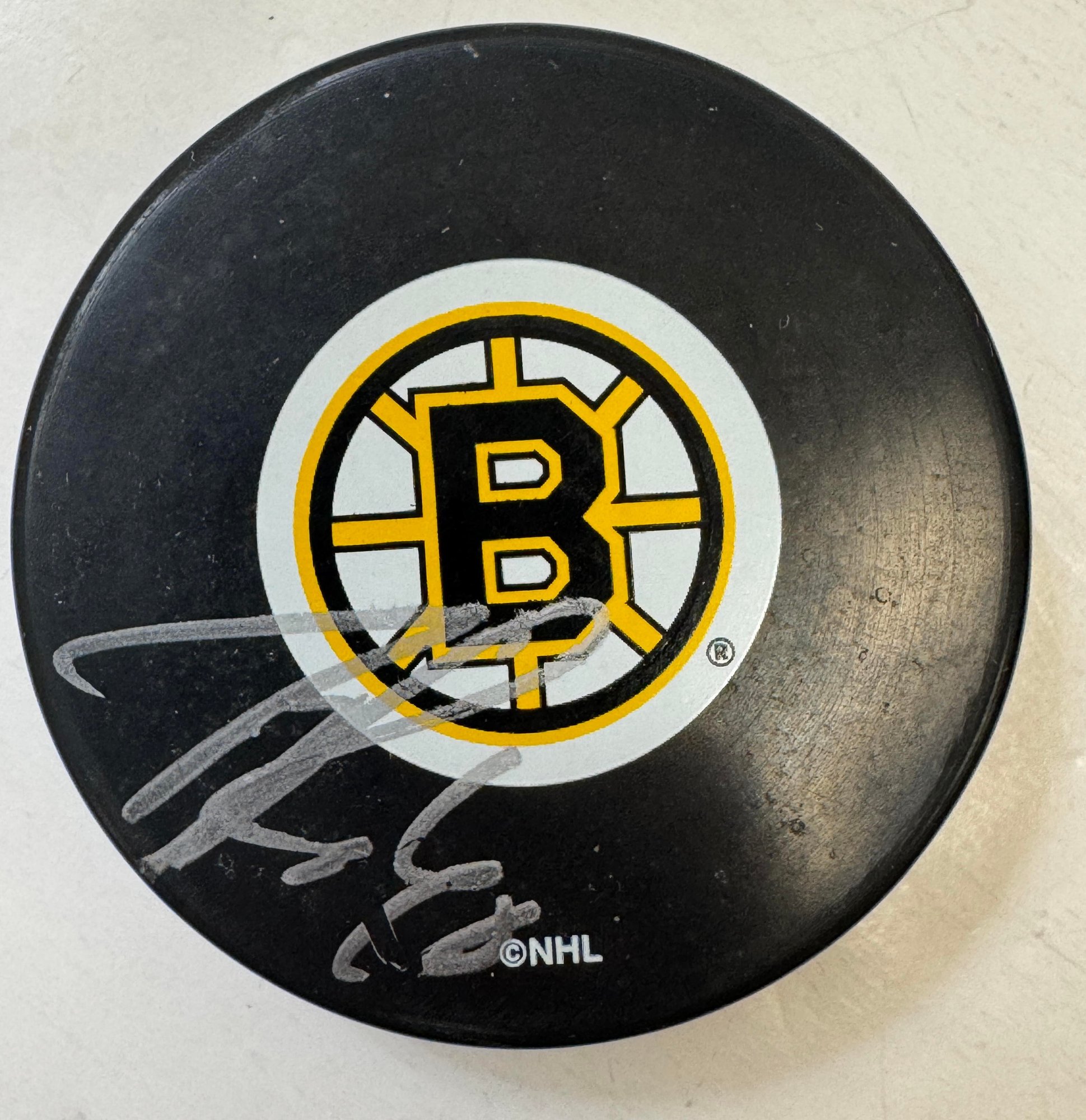 Tuukka Rask Signed Autographed Boston Bruins Hockey Puck #34111 ...