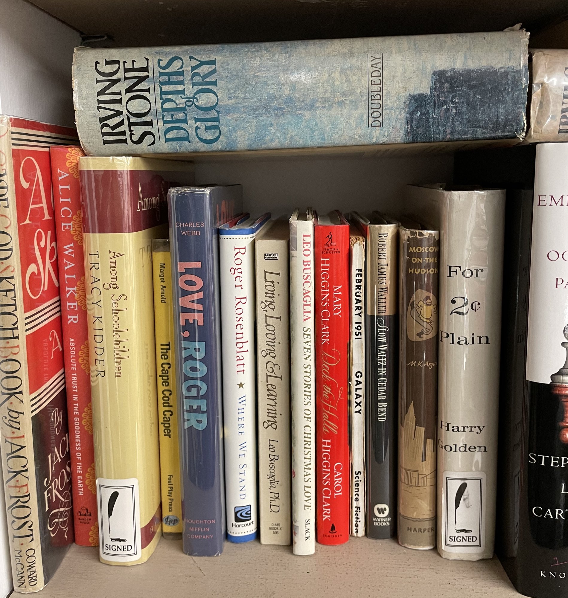 Over (80) Autographed Author Signed Books #23583 | Auctionninja.com