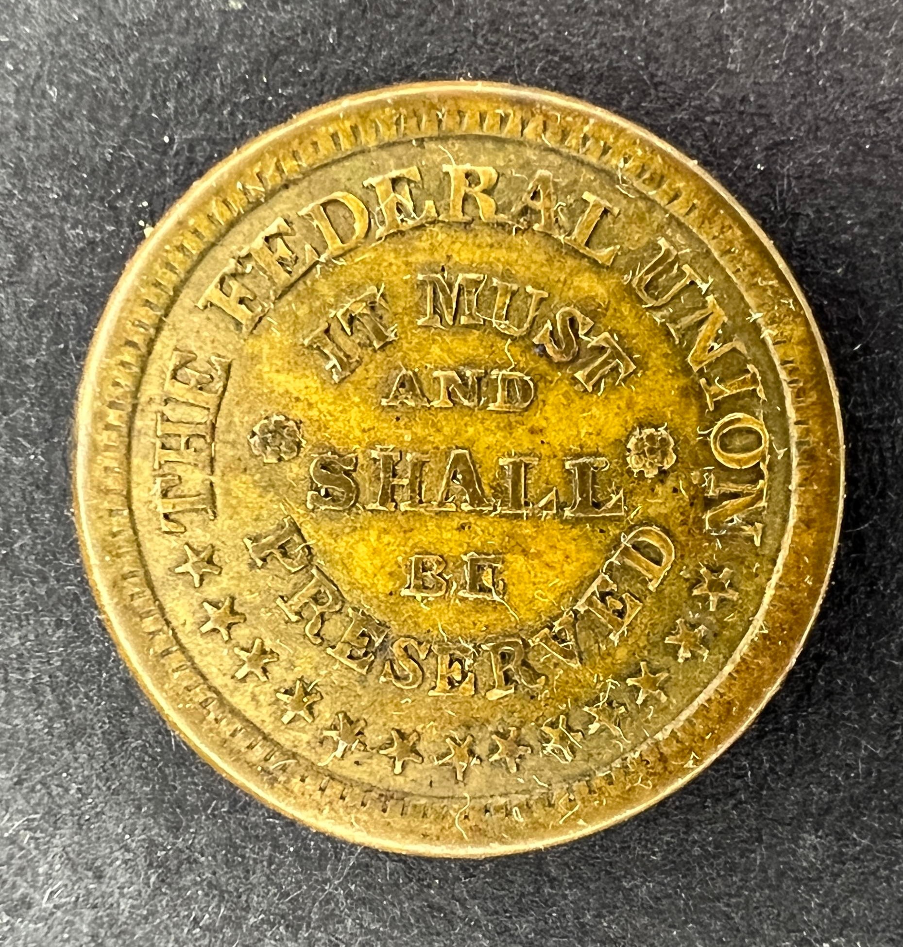 1861-1865 Army Navy Civil War Token #31396 | Auctionninja.com