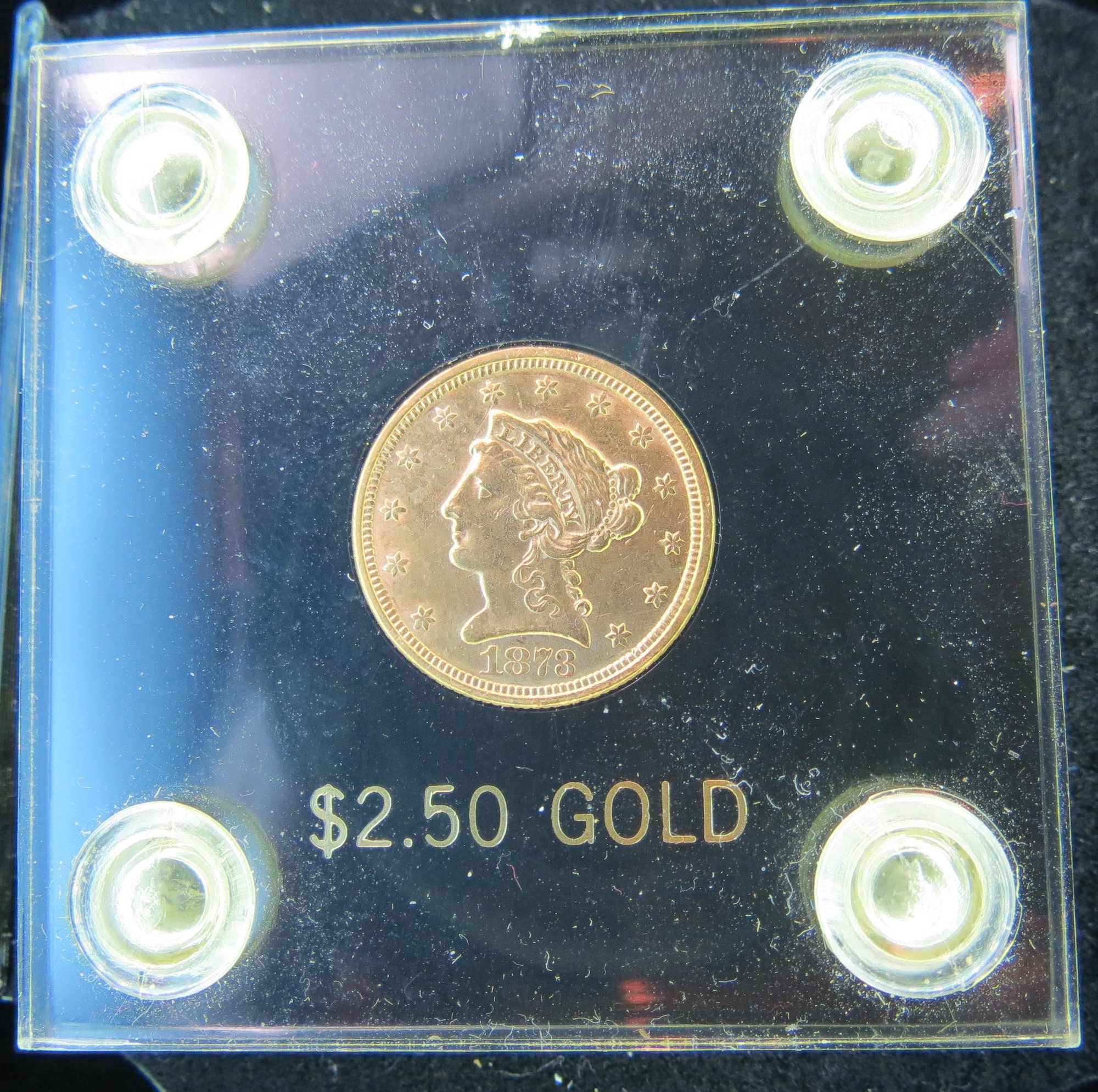 1873 United States $2.50 Gold Coin - High Grade #45540 | Auctionninja.com
