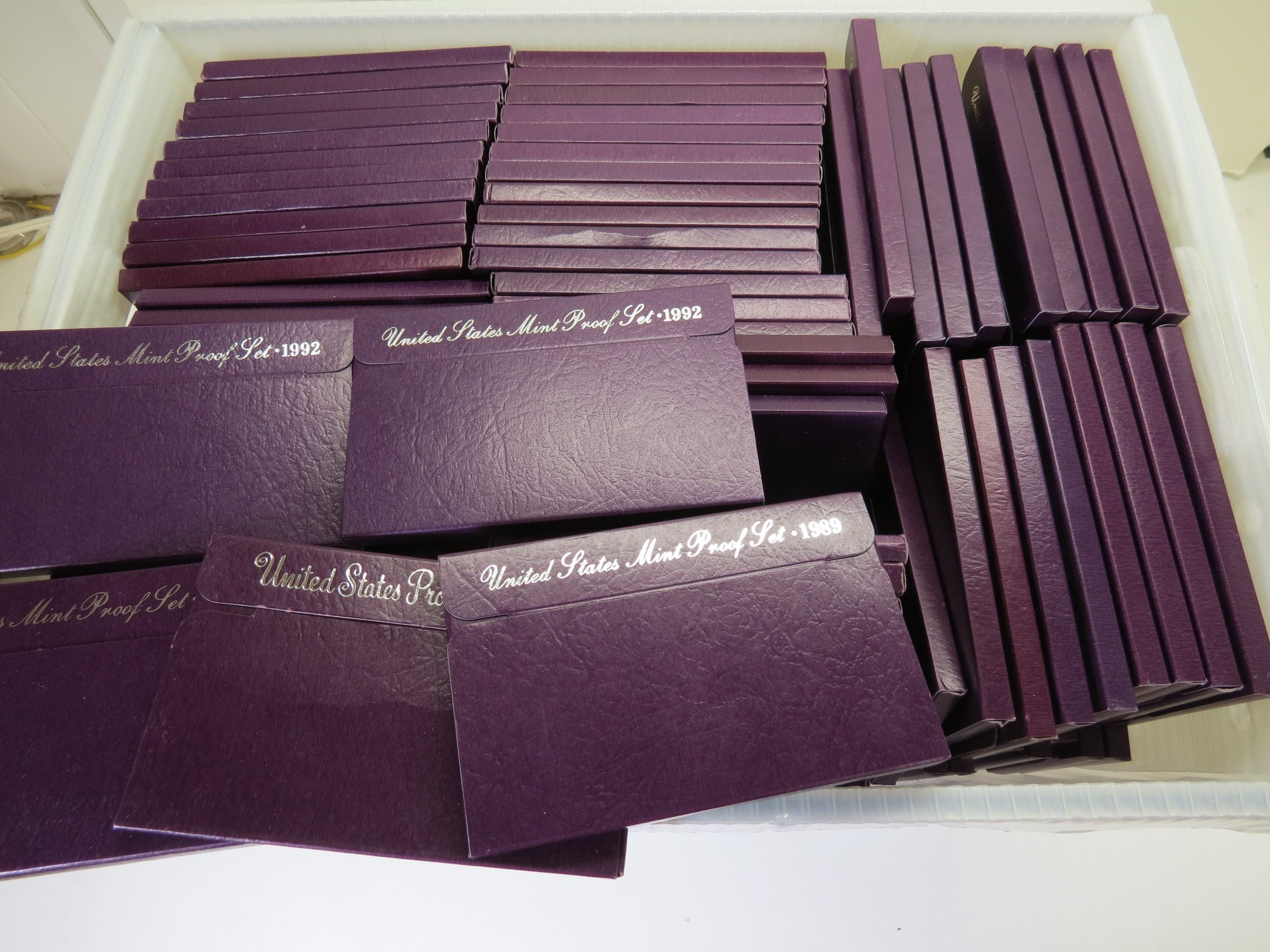 (200) 1984-1994 United States Proof Set Lot #32677 | Auctionninja.com