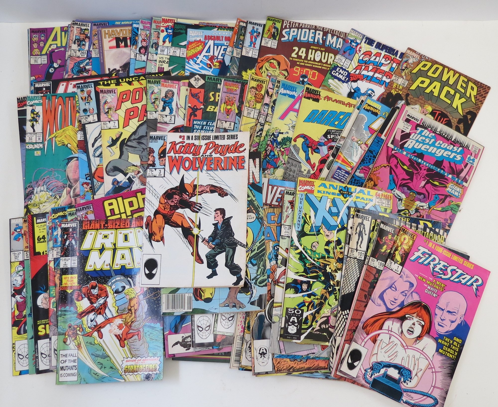 Over (75) Mostly 1970s - 1990s SuperHero Comic Book Collection LOT #1 ...