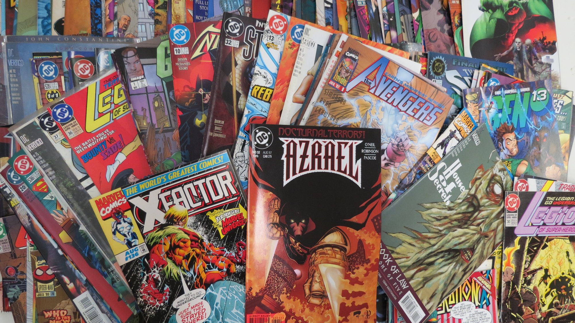 (200) Mostly 1990s - 2000s SuperHero Comic Book Collection LOT #4 ...