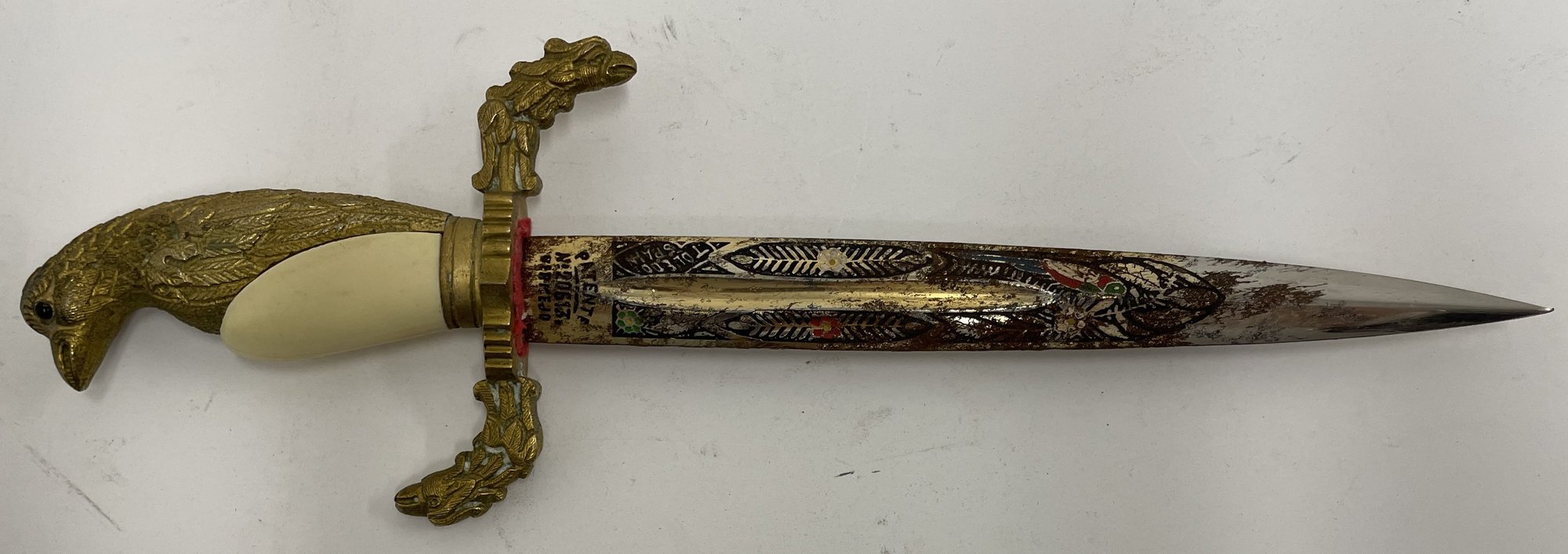 Spanish TOLEDO Spain Knife With Sheath #41390 | Auctionninja.com