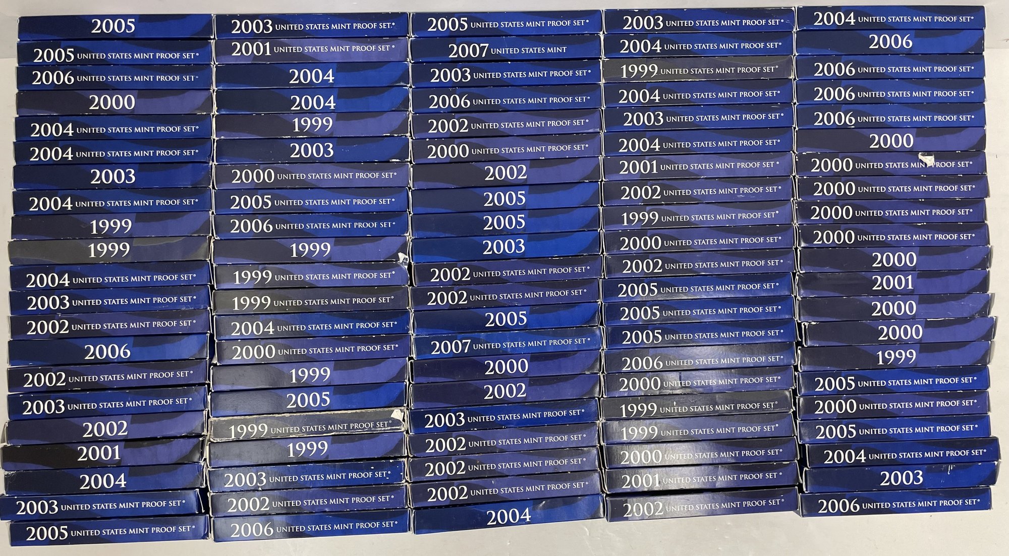 (105) 1998-2006 United States Proof Box Sets Lot #37053 | Auctionninja.com