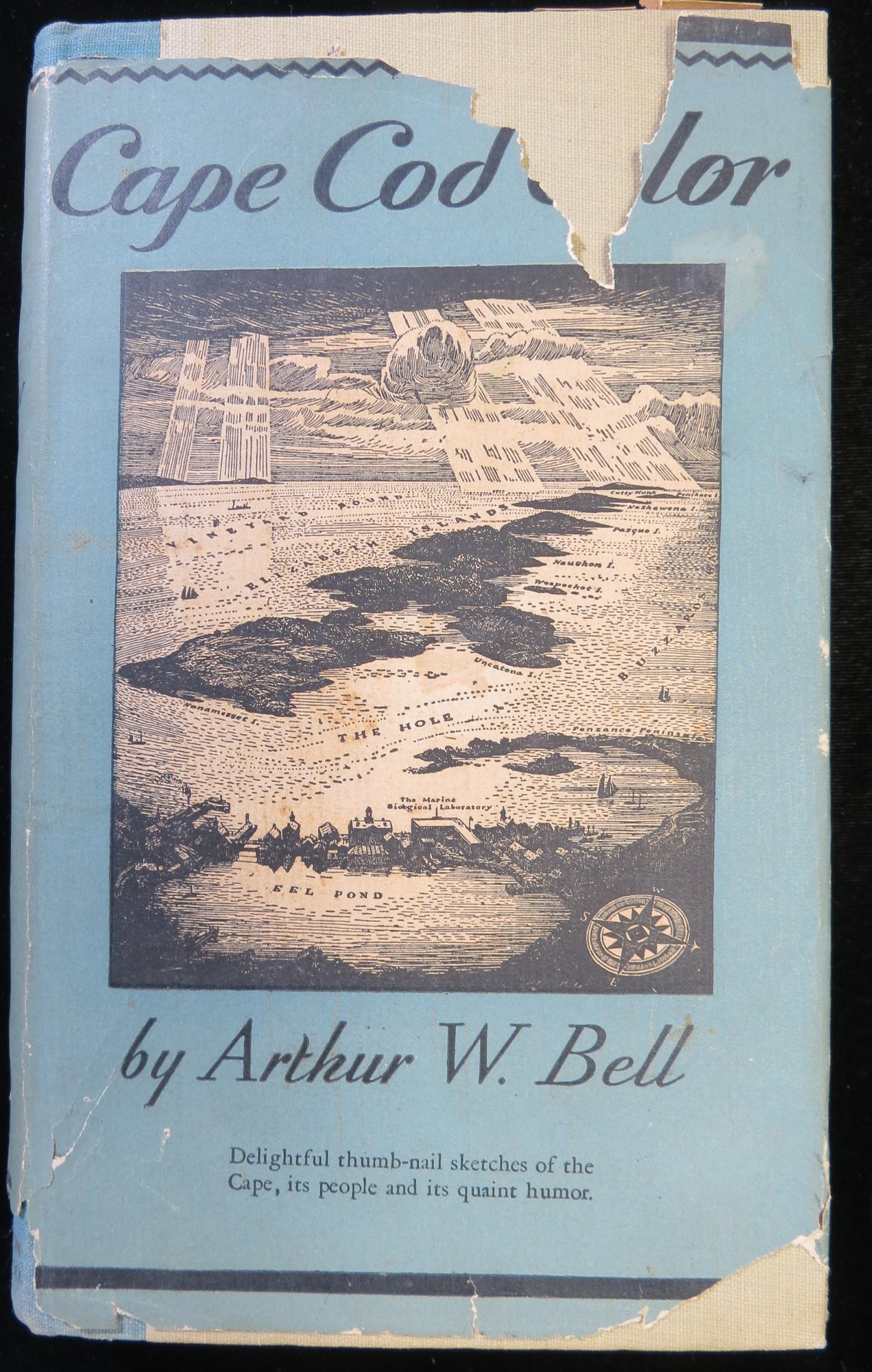 1931 Cape Cod Color By Arthur W. Bell With Dust Jacket #22627 ...