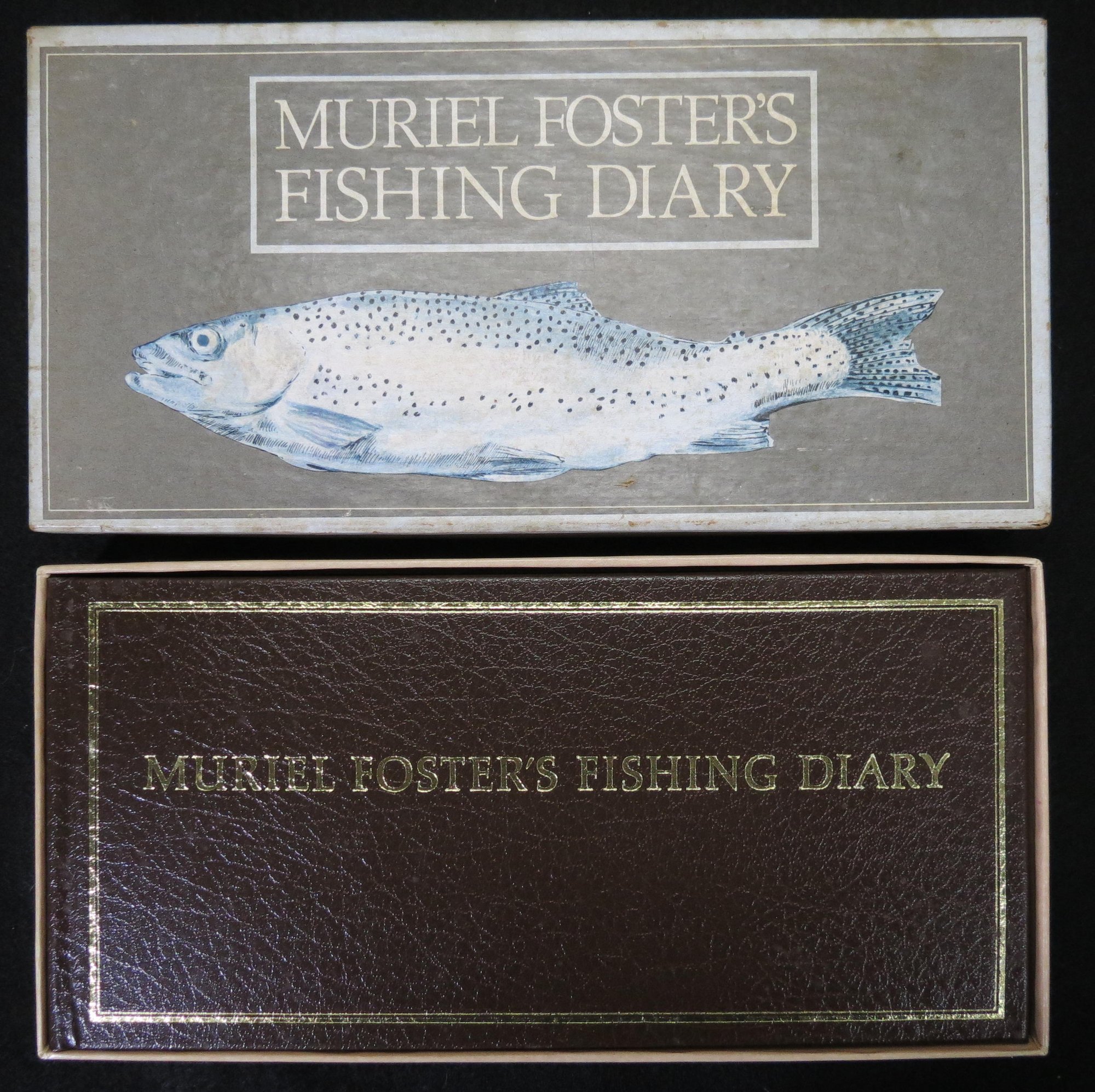 Fishing Book: 1980 Muriel Foster's Fishing Diary In Original Box #24415 ...
