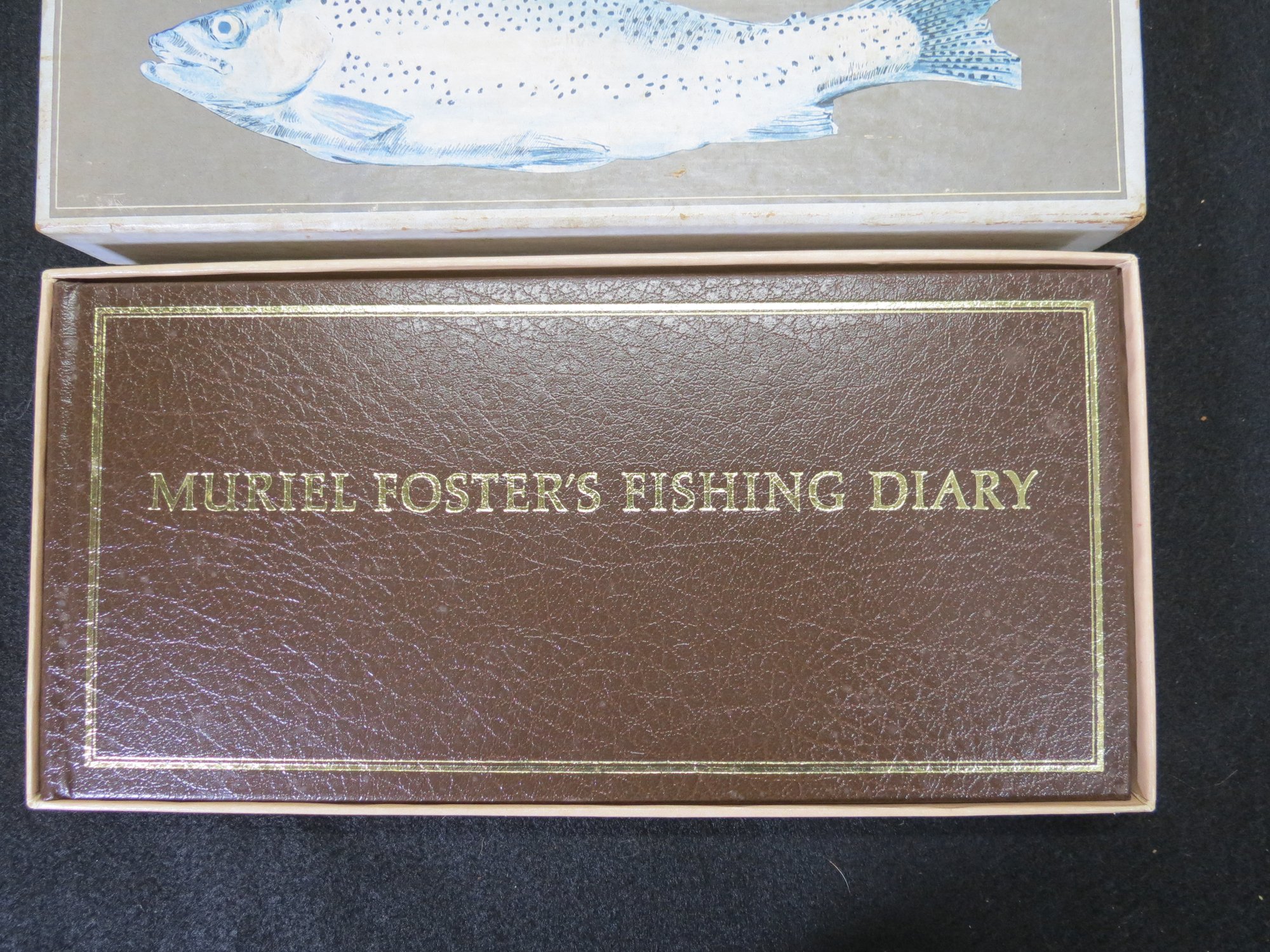 Fishing Book: 1980 Muriel Foster's Fishing Diary In Original Box #24415 ...
