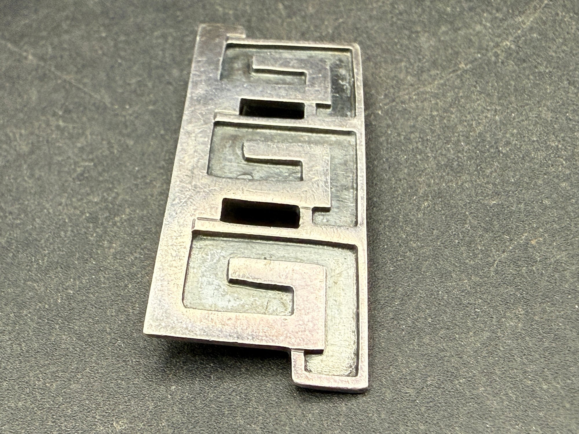 Sterling Silver .925 Signed Taxco OSO 21 Mexico Aztec Pin Brooch #42450 ...