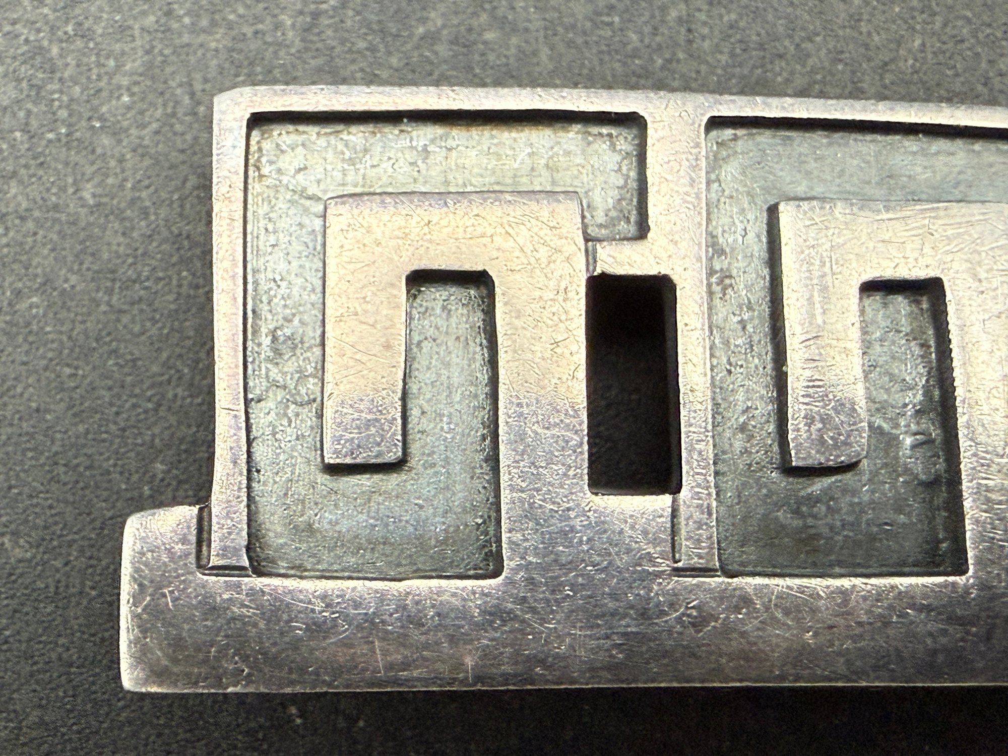 Sterling Silver .925 Signed Taxco OSO 21 Mexico Aztec Pin Brooch #42450 ...