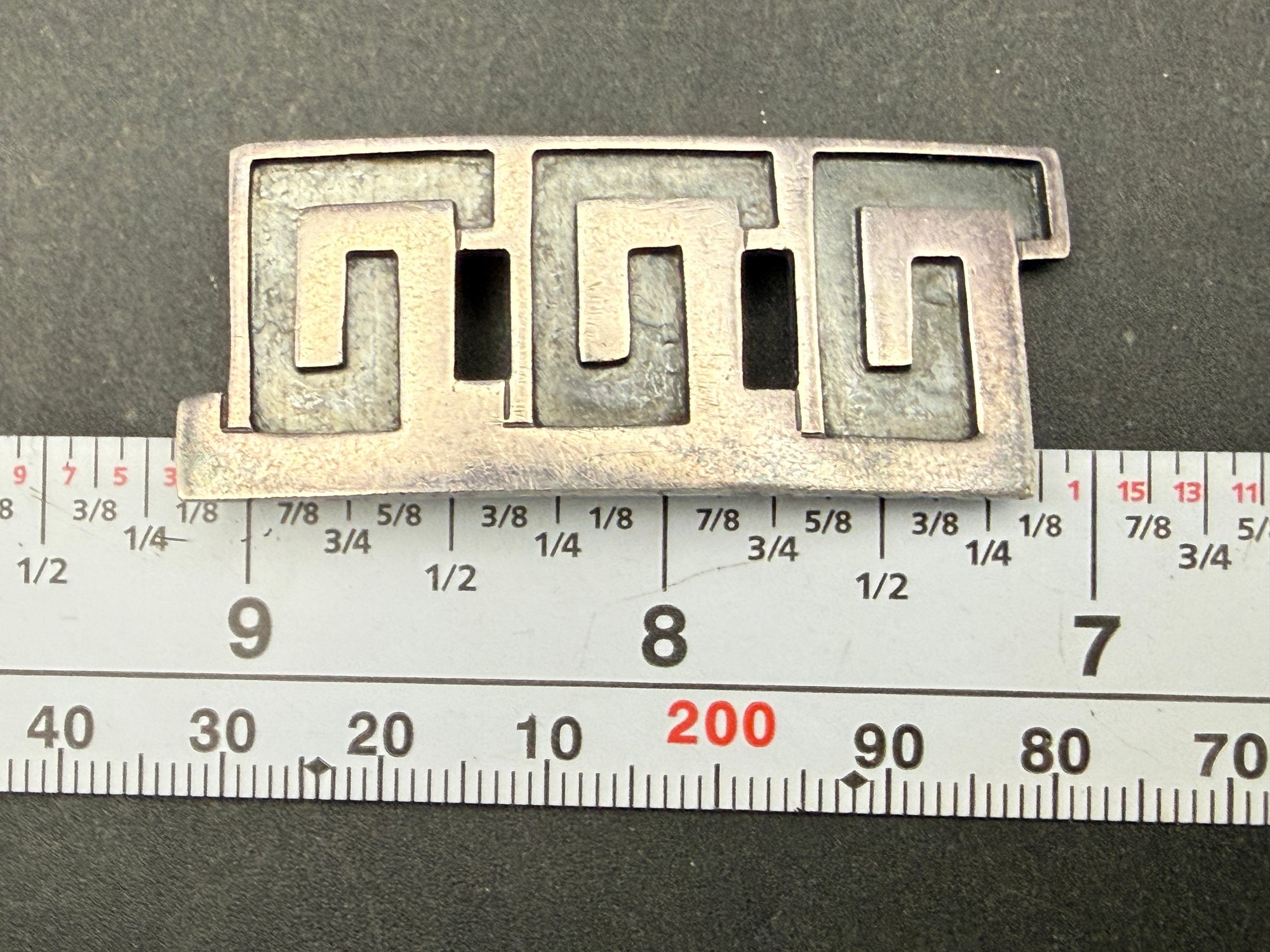 Sterling Silver .925 Signed Taxco OSO 21 Mexico Aztec Pin Brooch #42450 ...