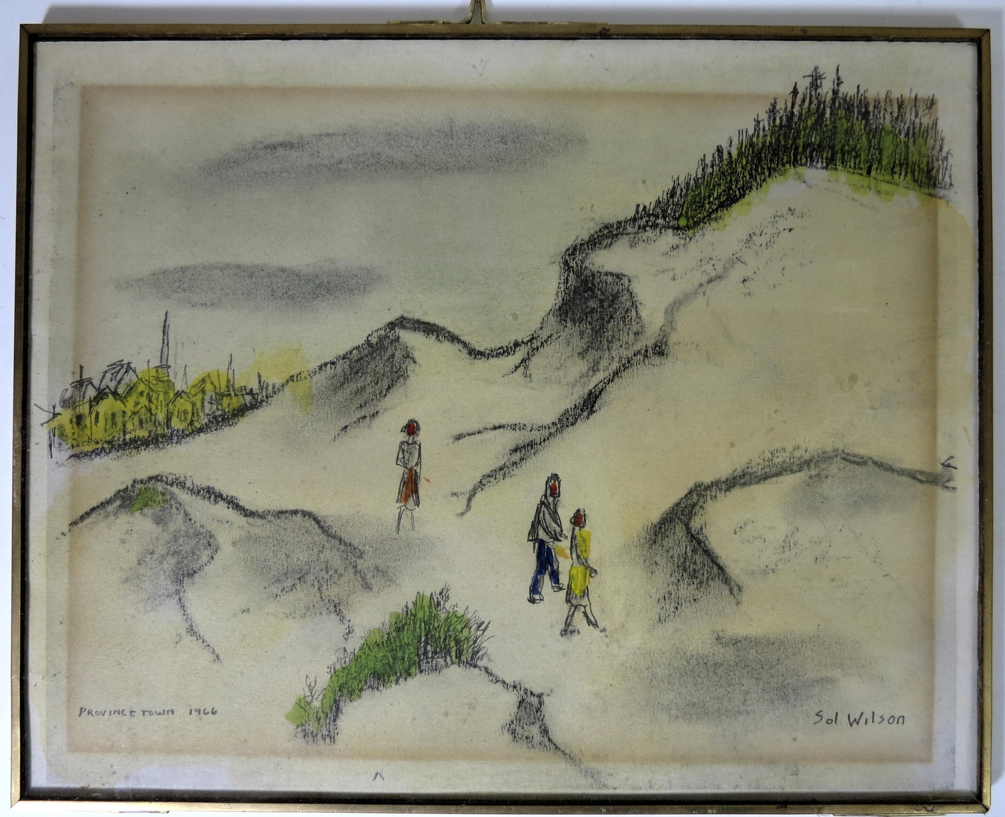 1966 Sol Wilson Provincetown MA Cape Cod Lithograph #43255 ...