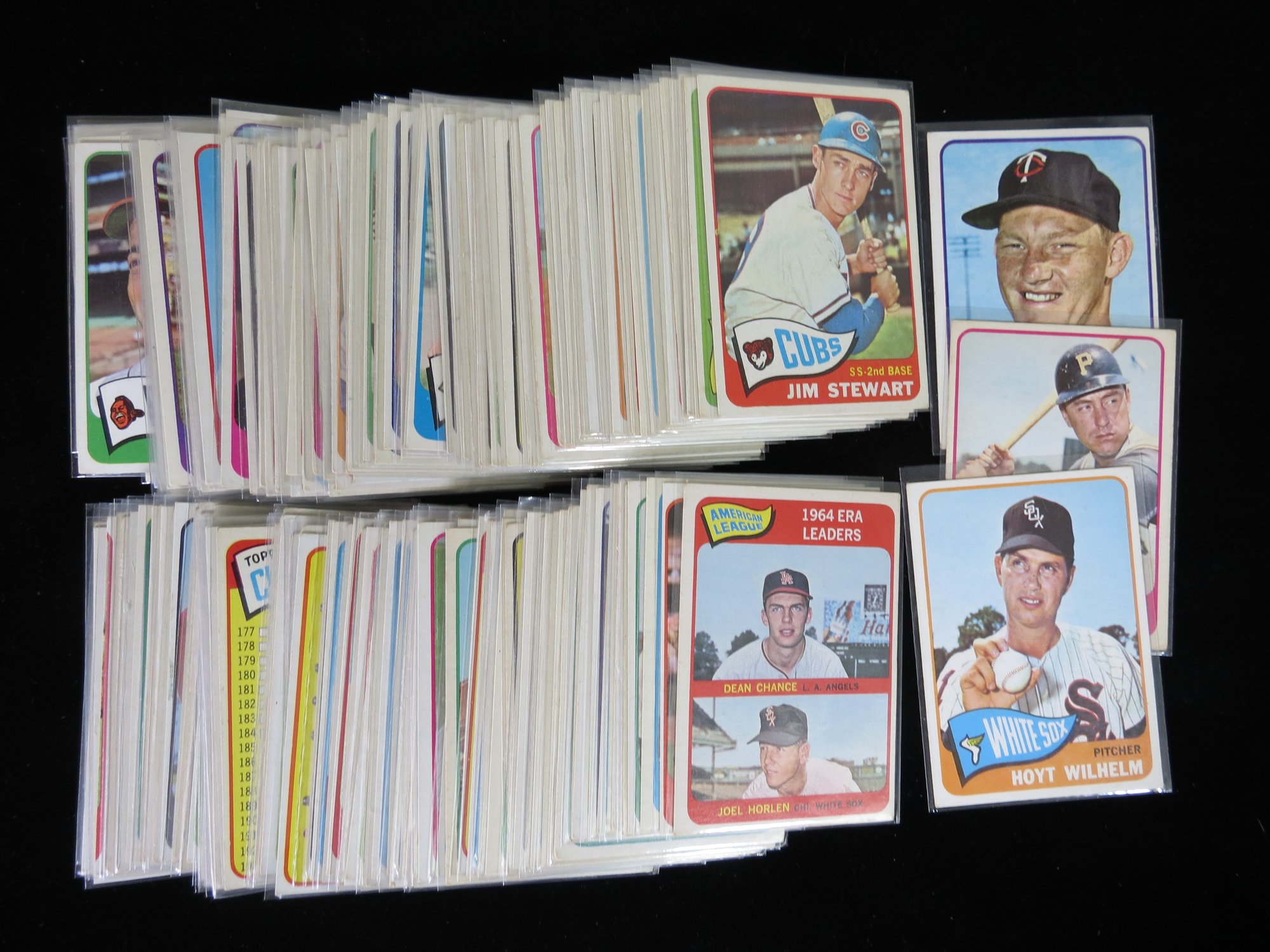 (176) 1965 Topps Baseball Cards W/ Stars And High Numbers #15818 ...
