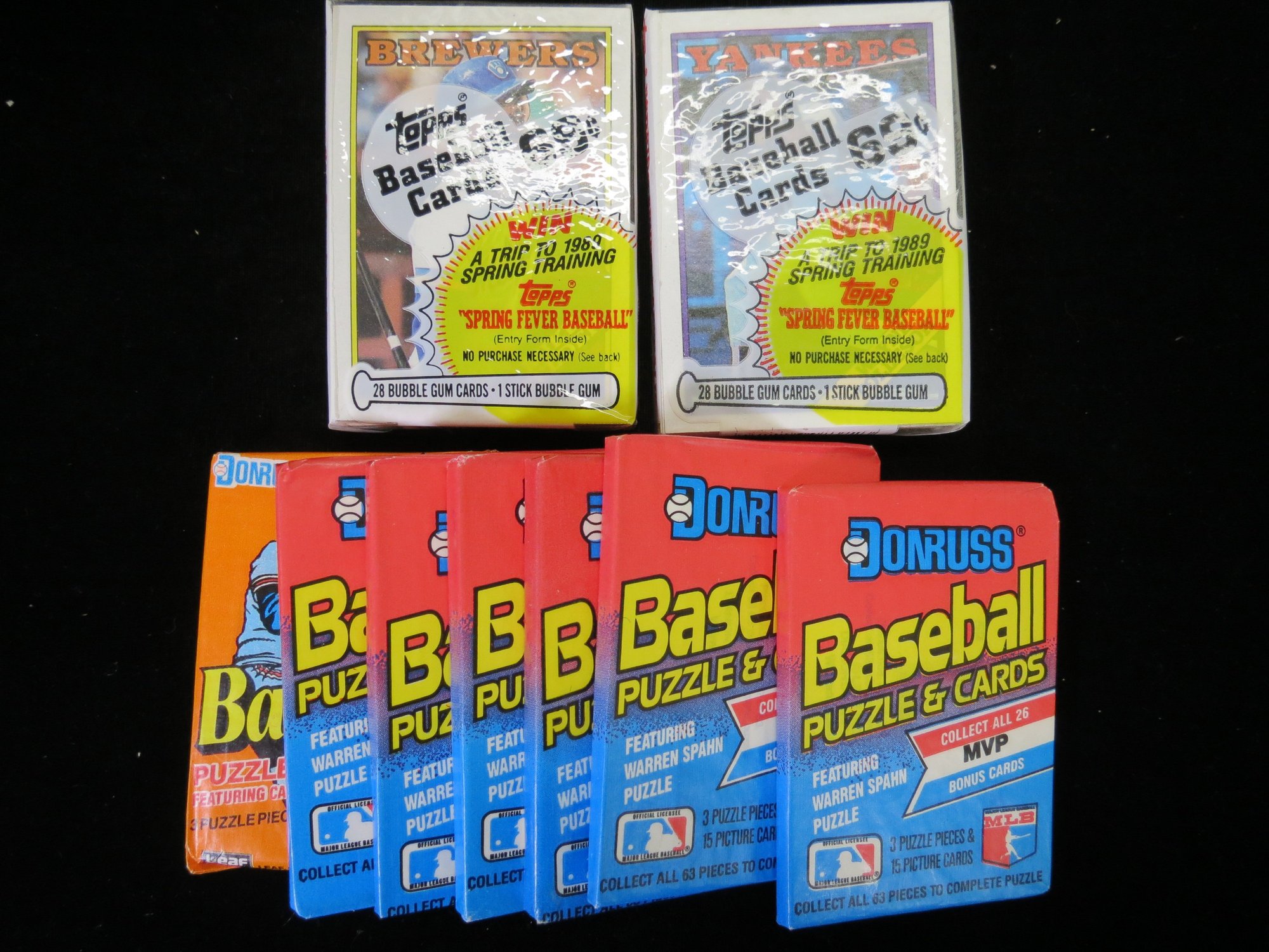 (44) 1986-Modern Unopened Sealed Baseball Packs Topps Donruss #30049 ...