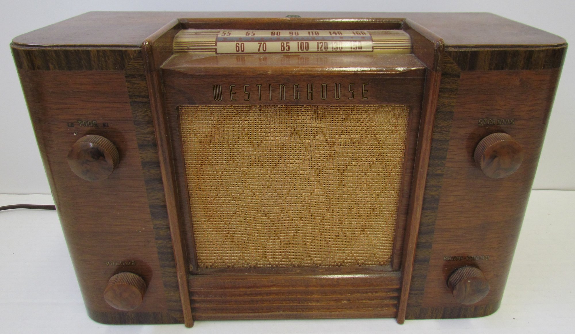 Vintage 1940s Era WESTINGHOUSE Tube Radio Model H-130 #12564 ...