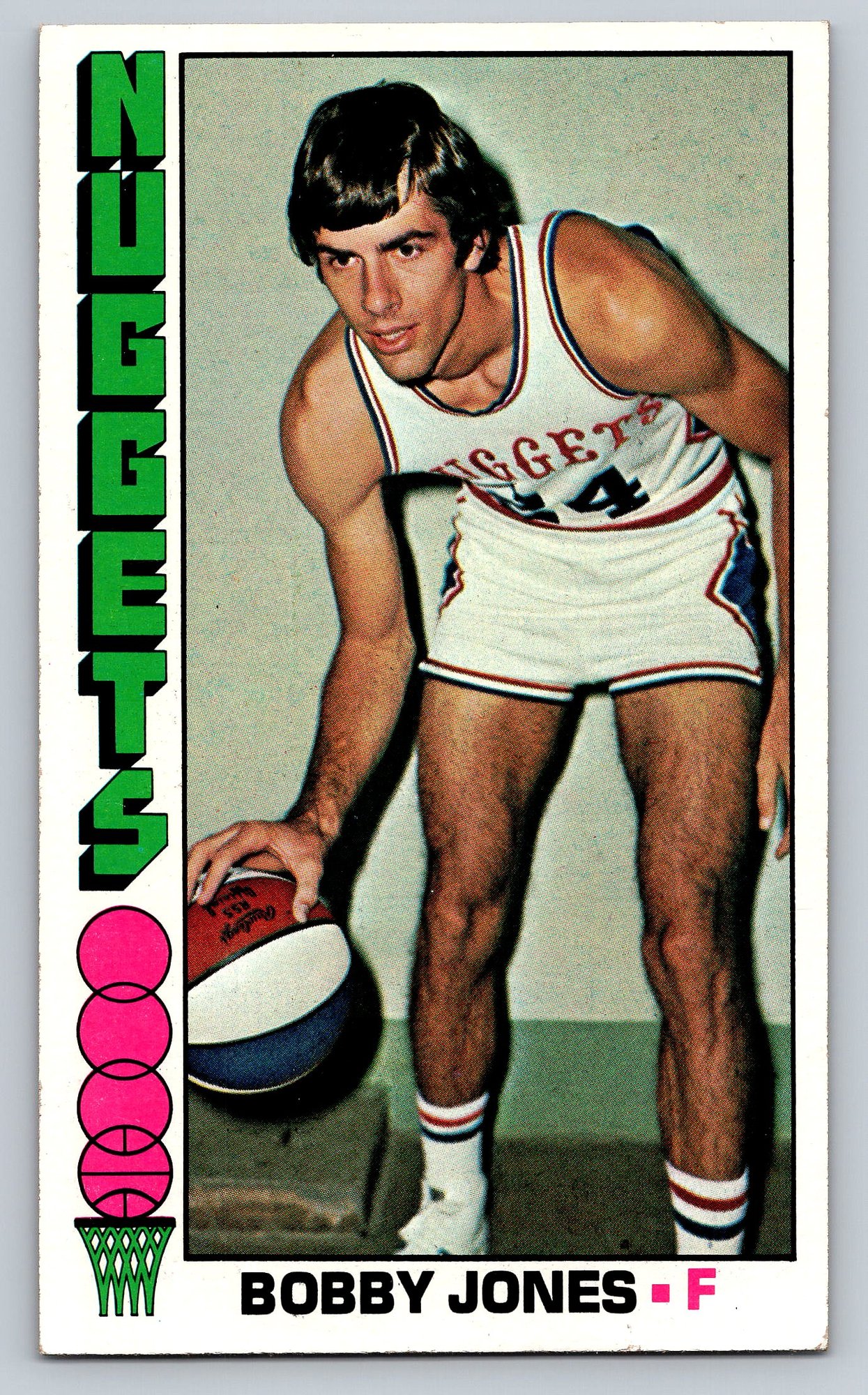1976-77 Topps Basketball Jumbo Bobby Jones Card #144 Excellent #26798 ...