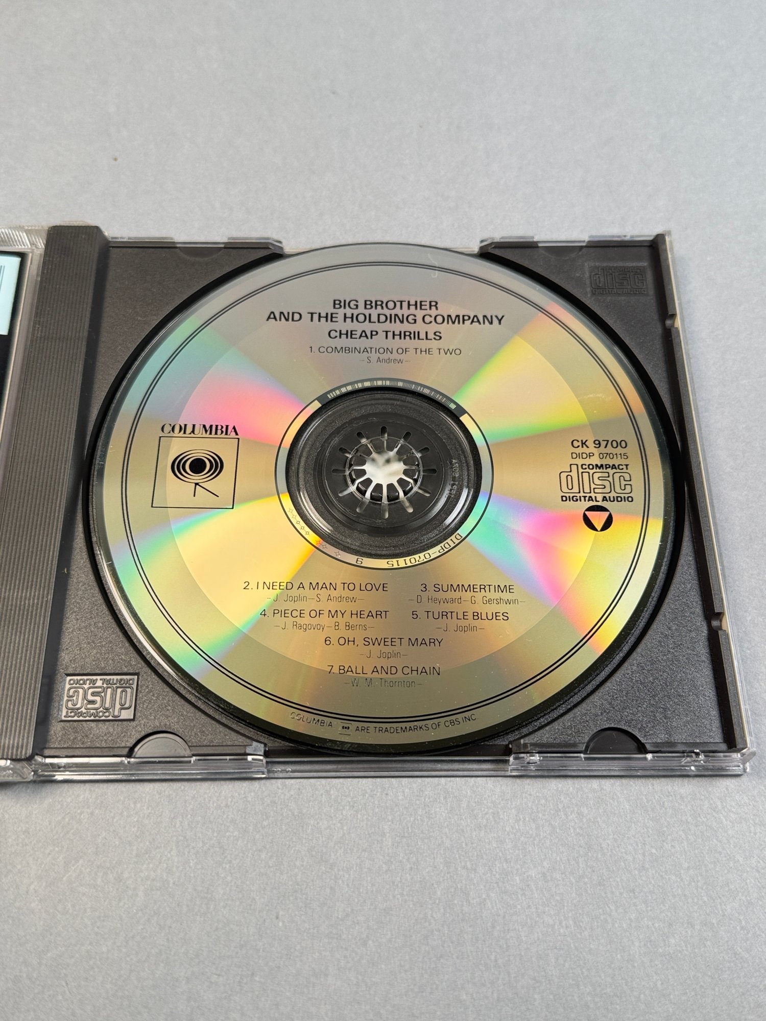 Big Brother And The Holding Company Cheap Thrills CD #75445 ...