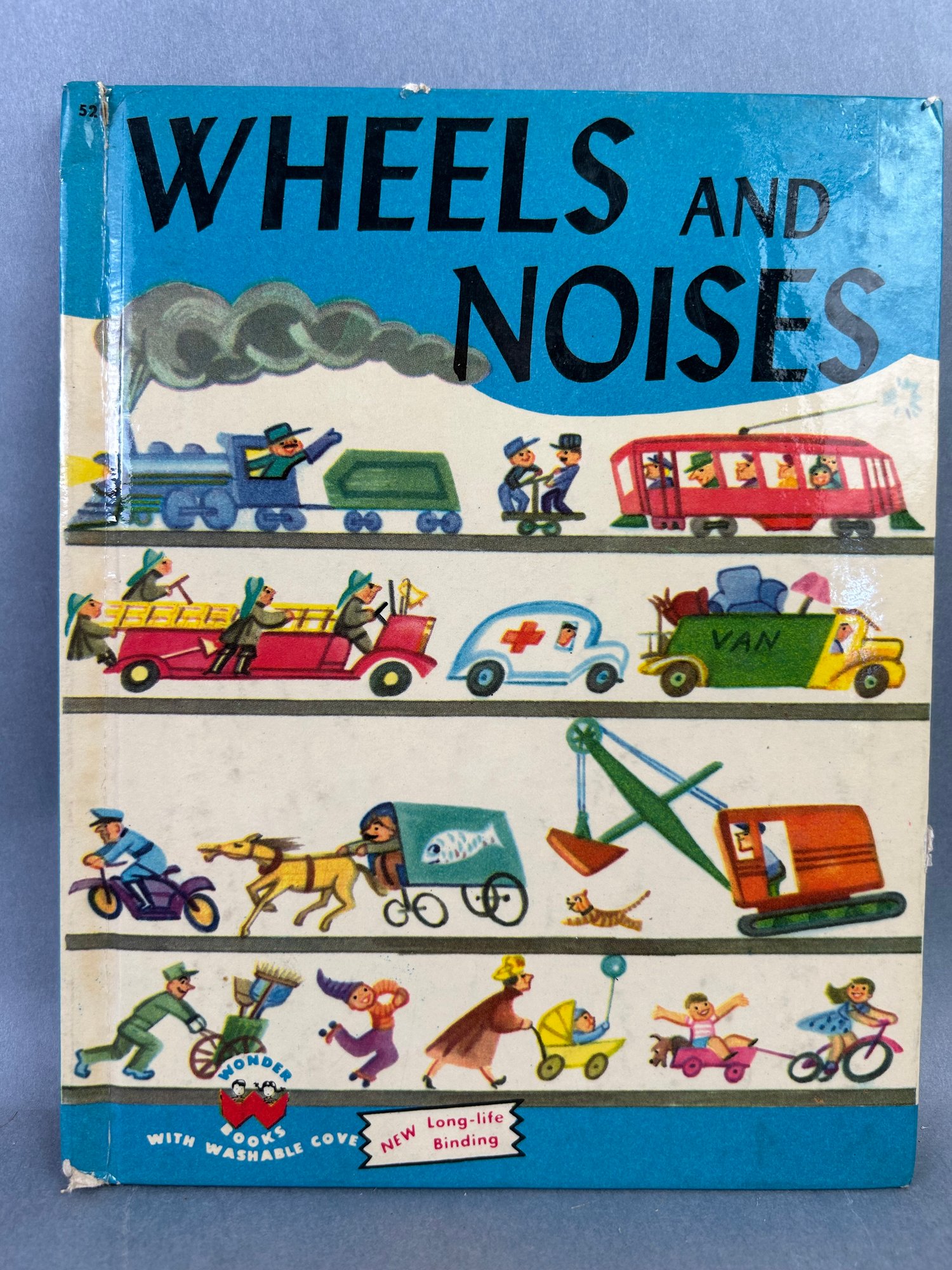 1950 Wonder Book: Wheels And Noise #52669 | Auctionninja.com