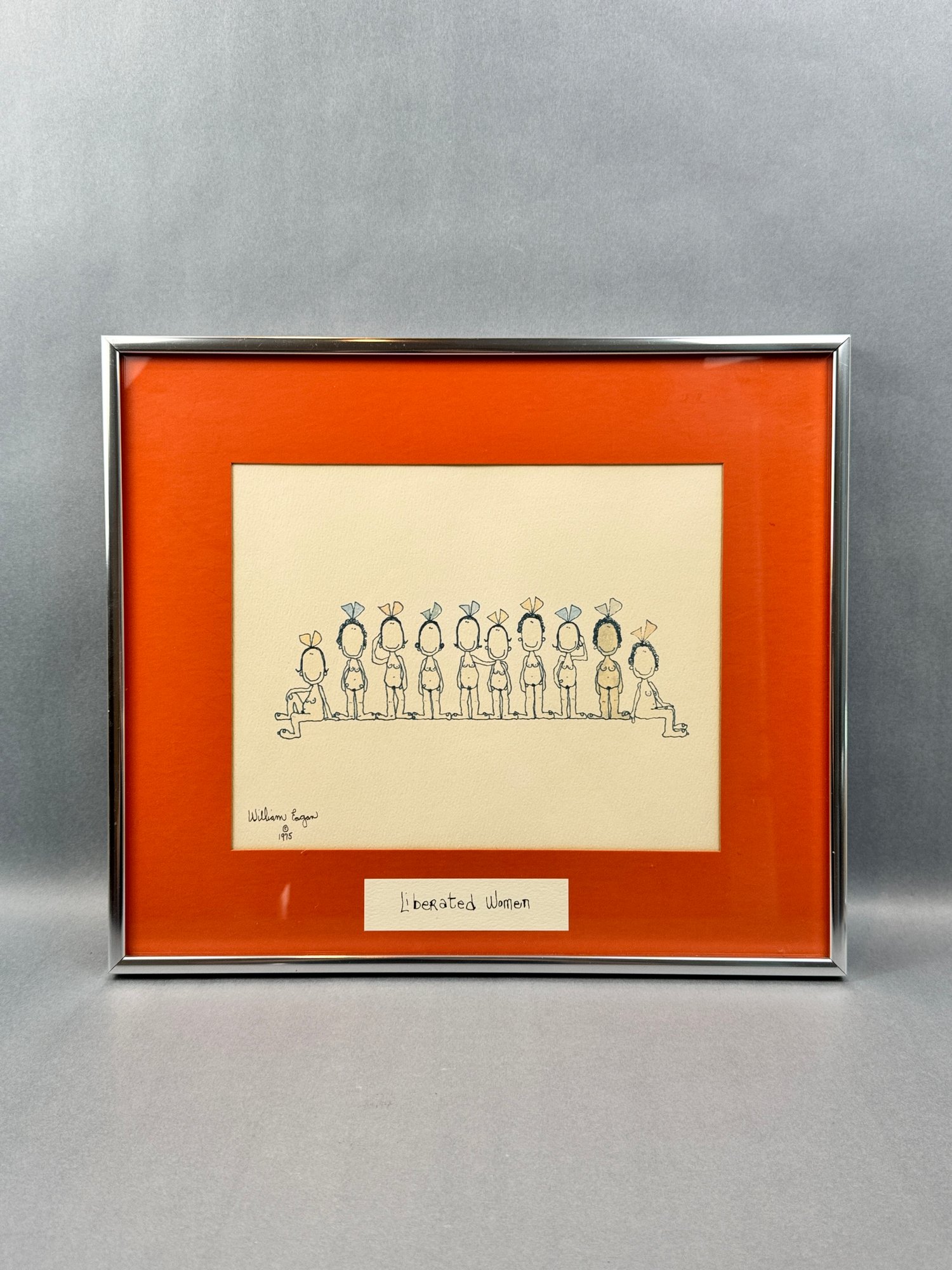 "Liberated Women" Print, Artist, William Eagan 1975 #64736 ...