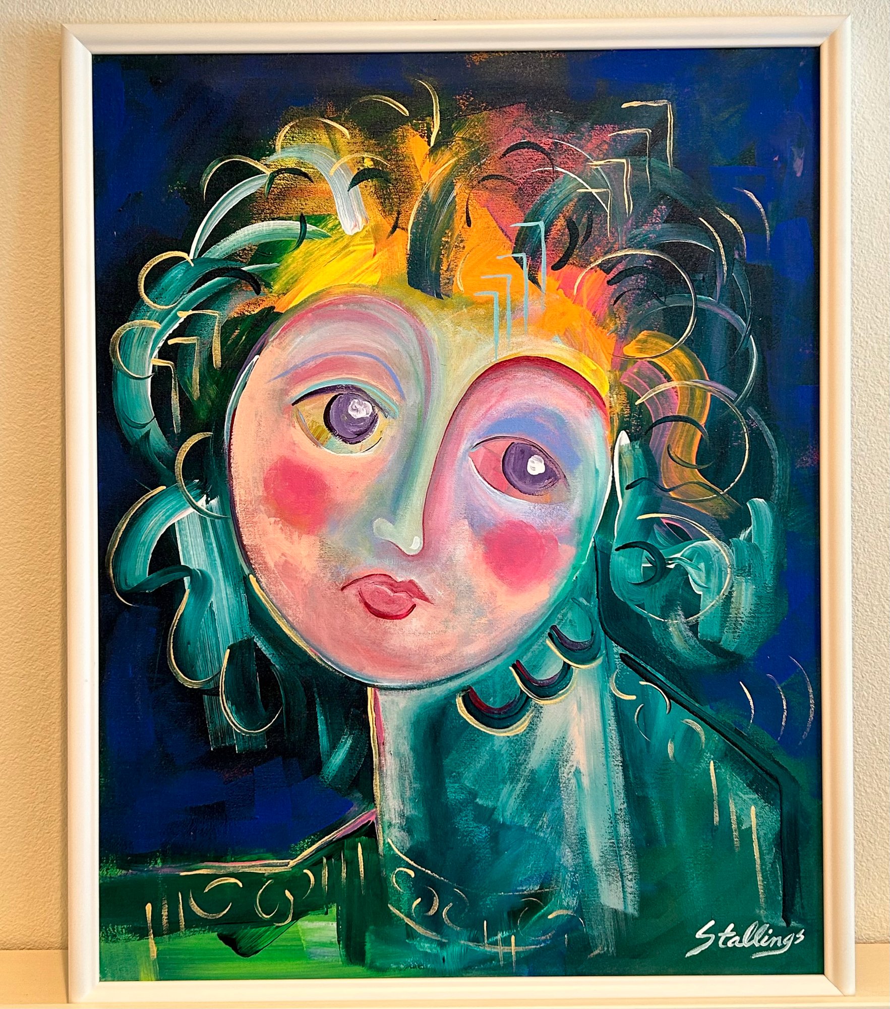 Original Painting - Artist Signed, Jim Stallings #64673 | Auctionninja.com