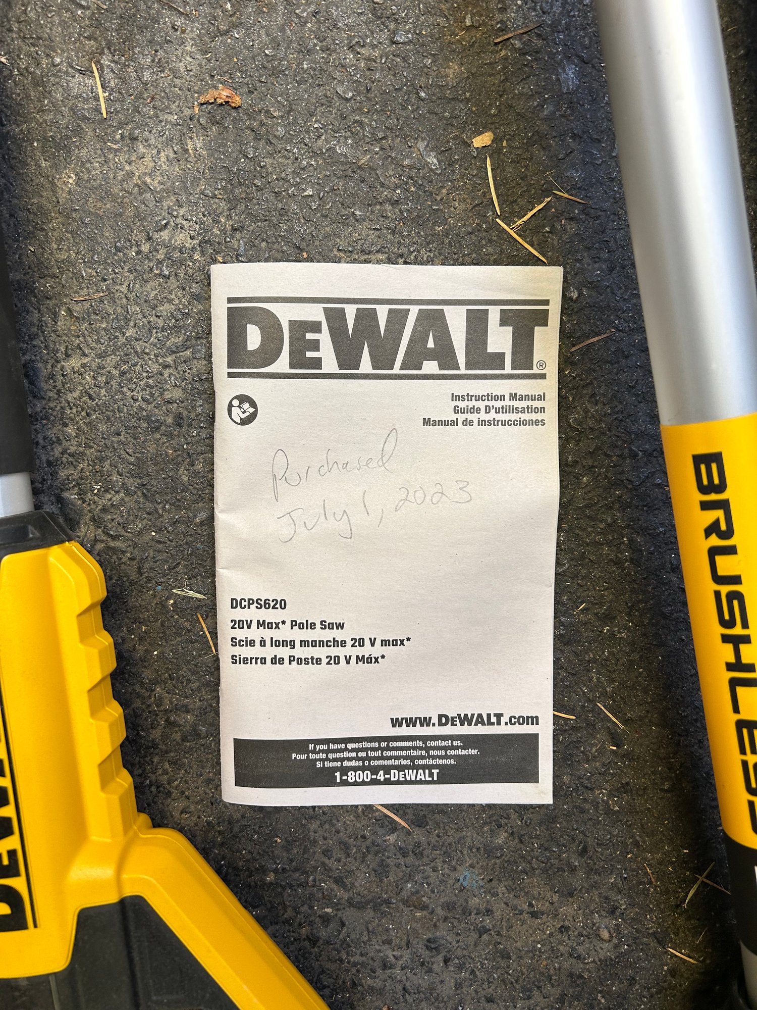 Dewalt DCPS620 Pole Saw #59481 | Auctionninja.com